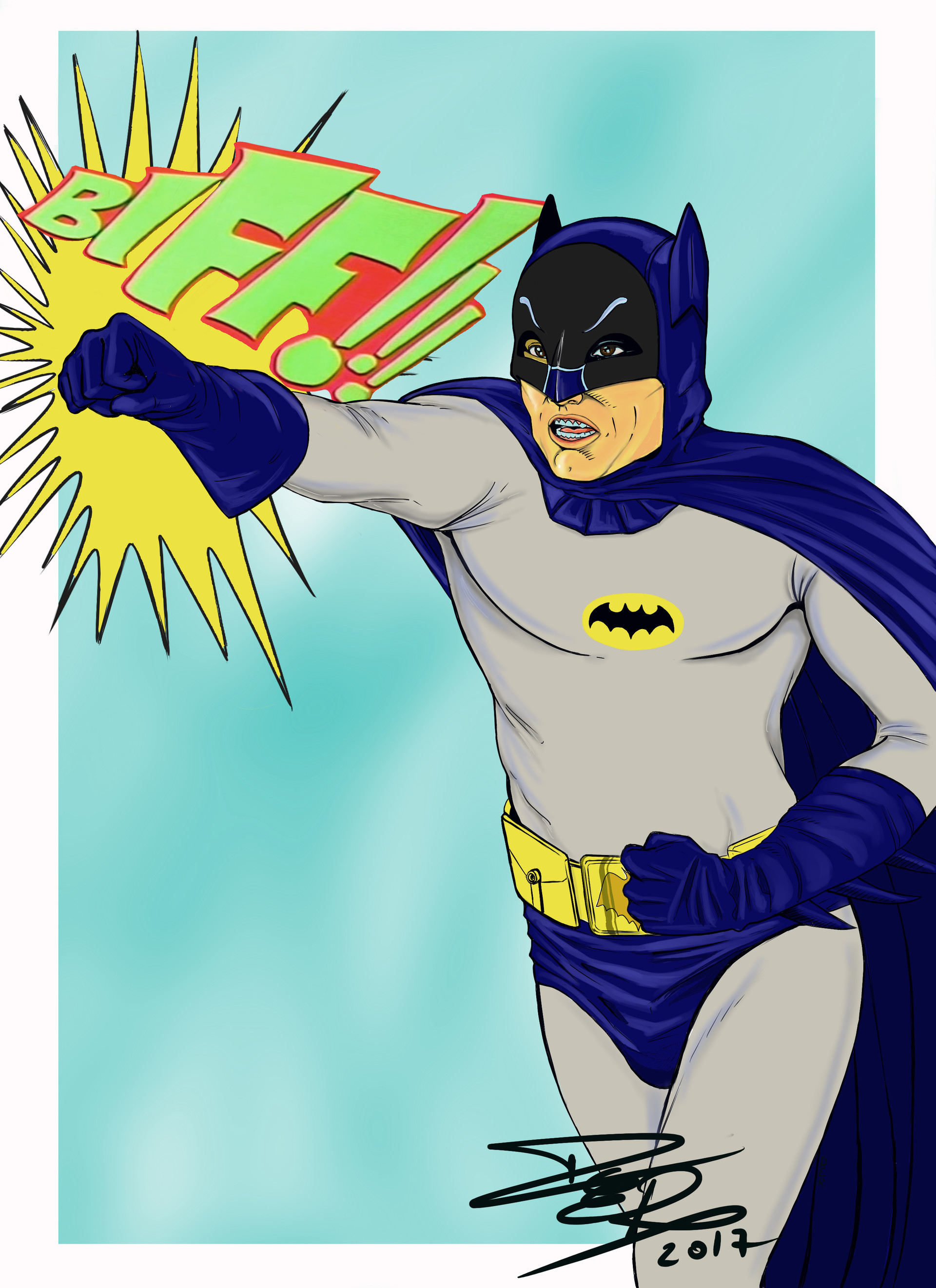 ArtStation - Batman Adam West 1960