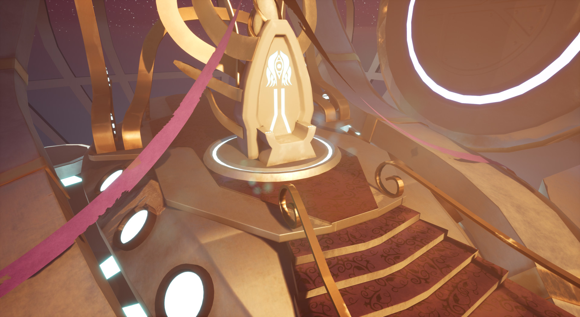 Talia Webster - Sci-Fi Throne Room