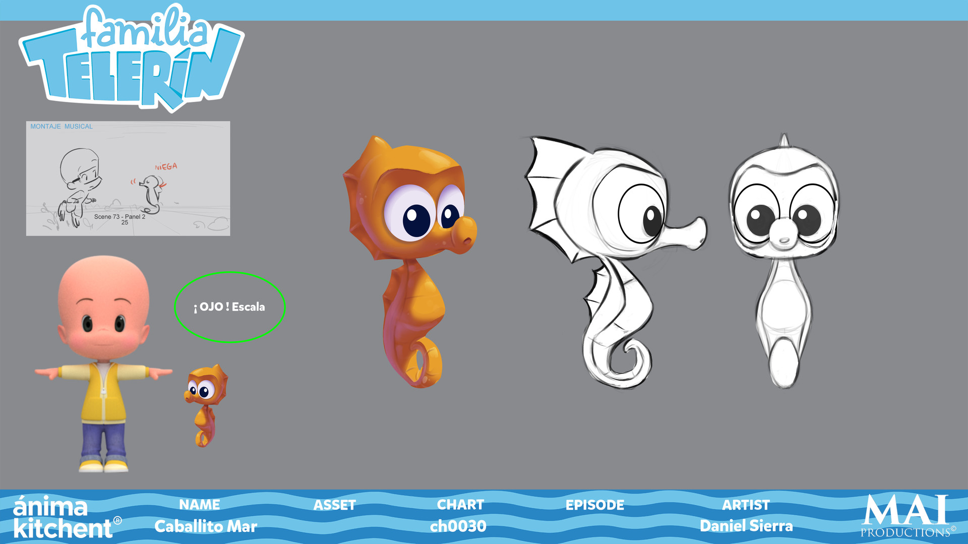 Daniel Sanchez - Cleo & Cuquin TV serie