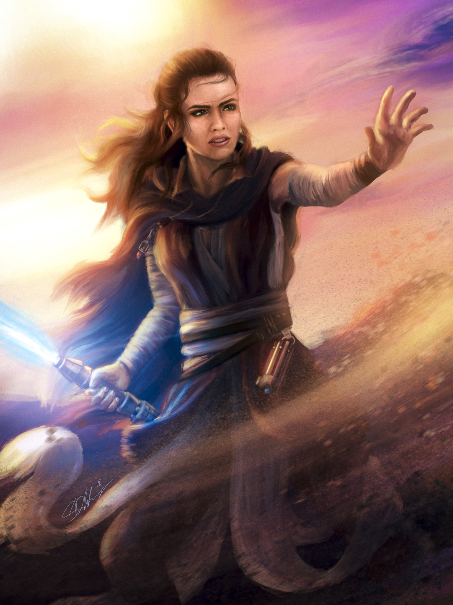 Rey by Shawn Duddridge : r/ImaginaryJedi