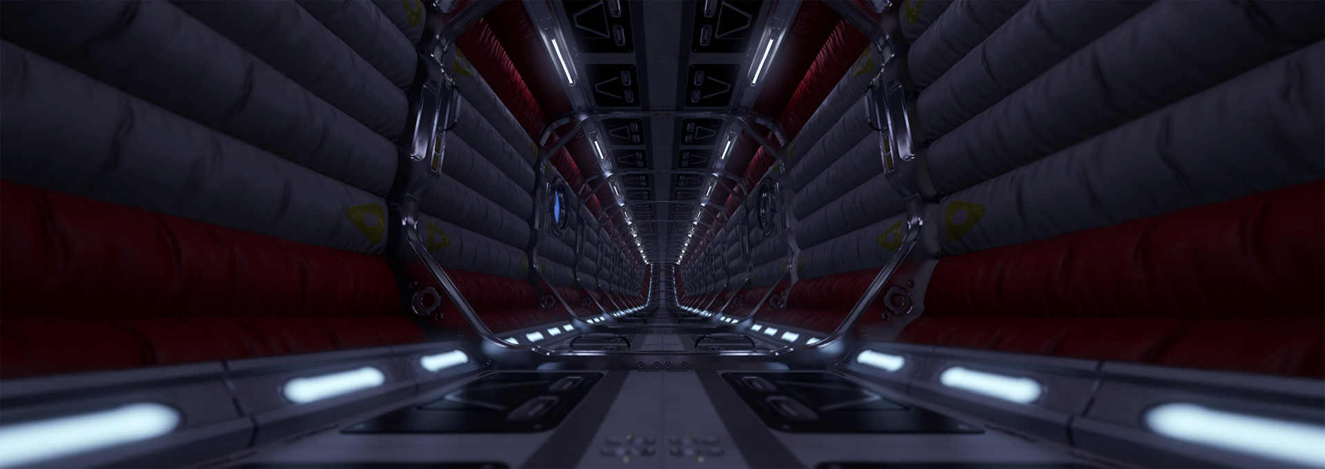 Stephen Jeal - Space Station Hall Way