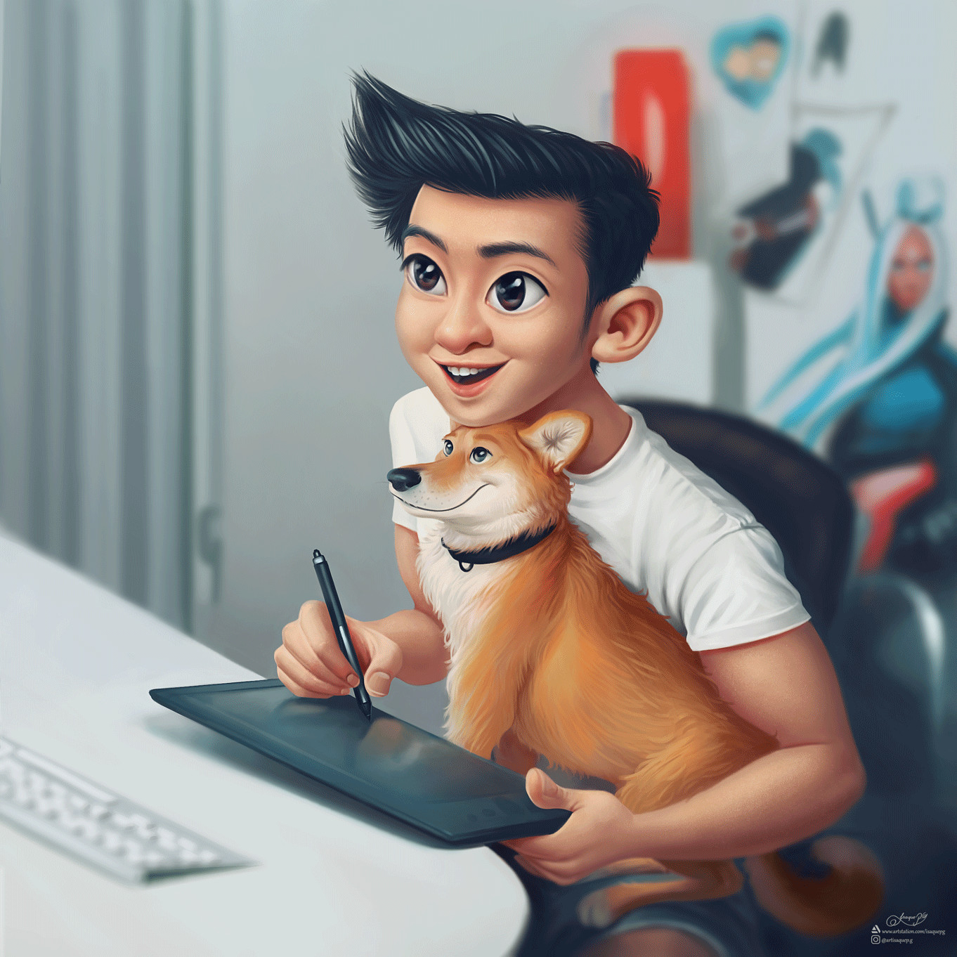 ArtStation - fanart (Ross Tran)