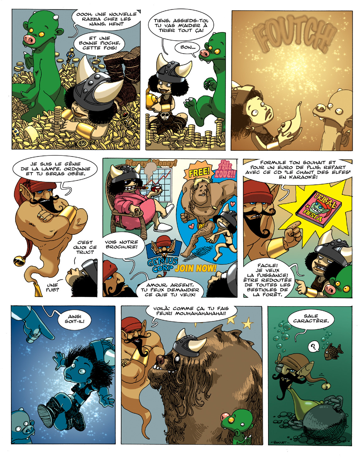 Gilles Roussel - aka Boulet - Raghnarok