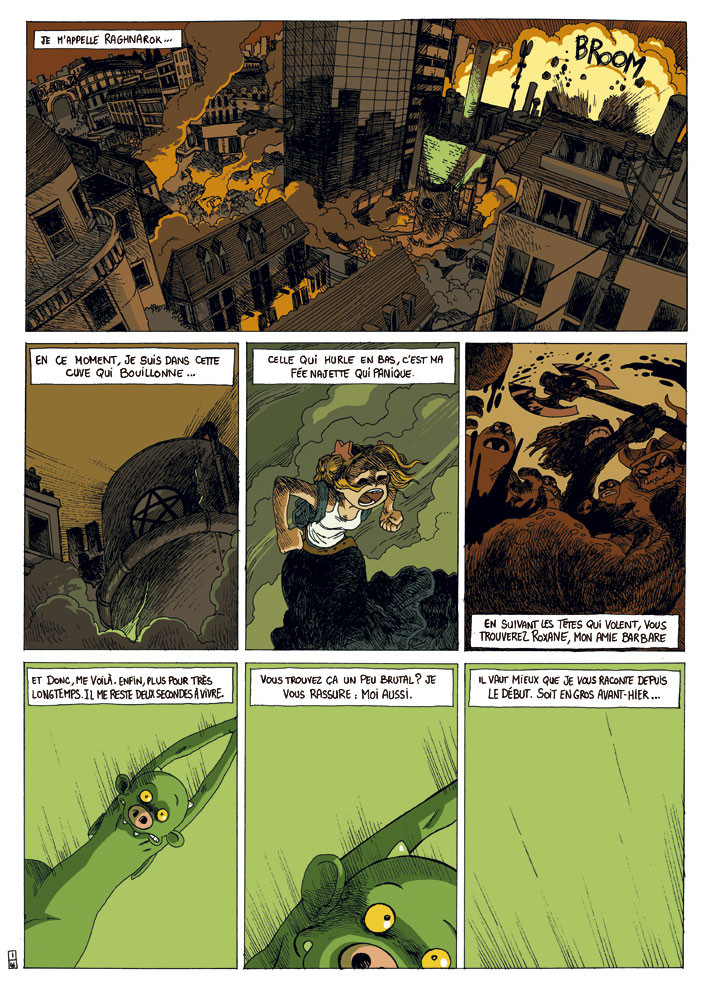 Gilles Roussel - aka Boulet - Raghnarok