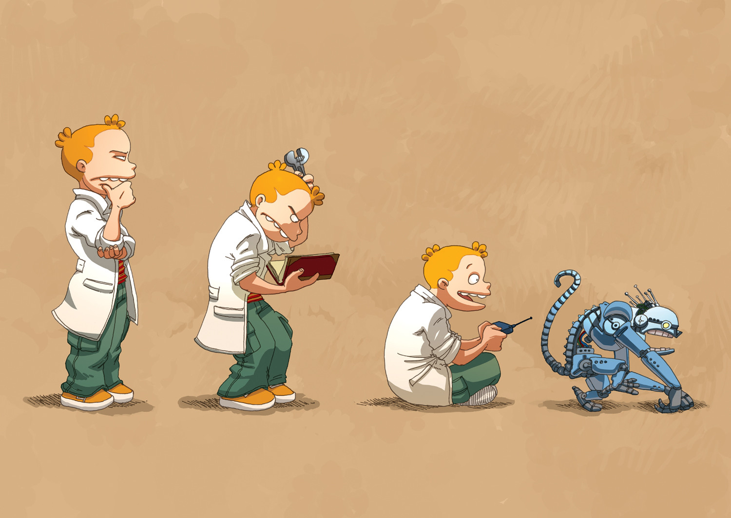 Gilles Roussel - aka Boulet - La Rubrique Scientifique