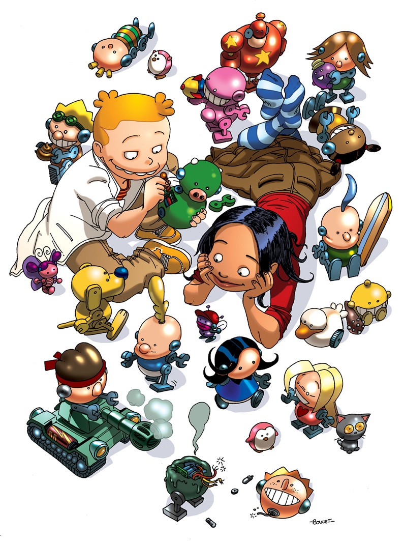 Gilles Roussel - aka Boulet - La Rubrique Scientifique