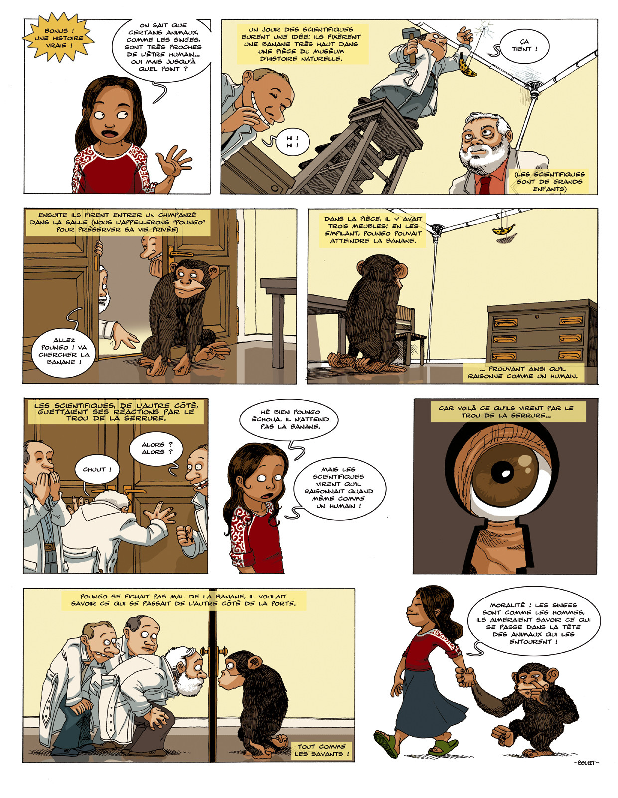 Gilles Roussel - aka Boulet - La Rubrique Scientifique