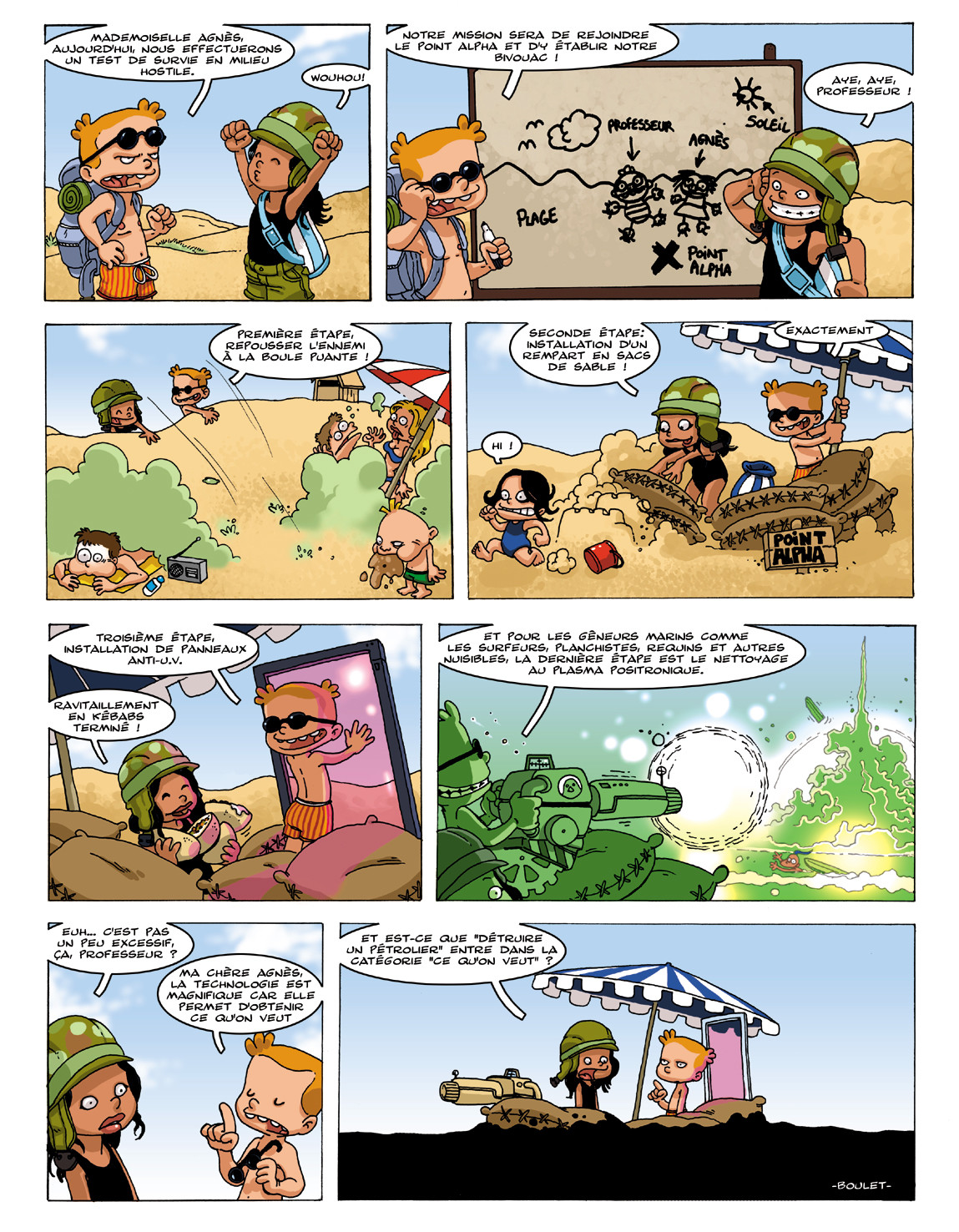 Gilles Roussel - aka Boulet - La Rubrique Scientifique