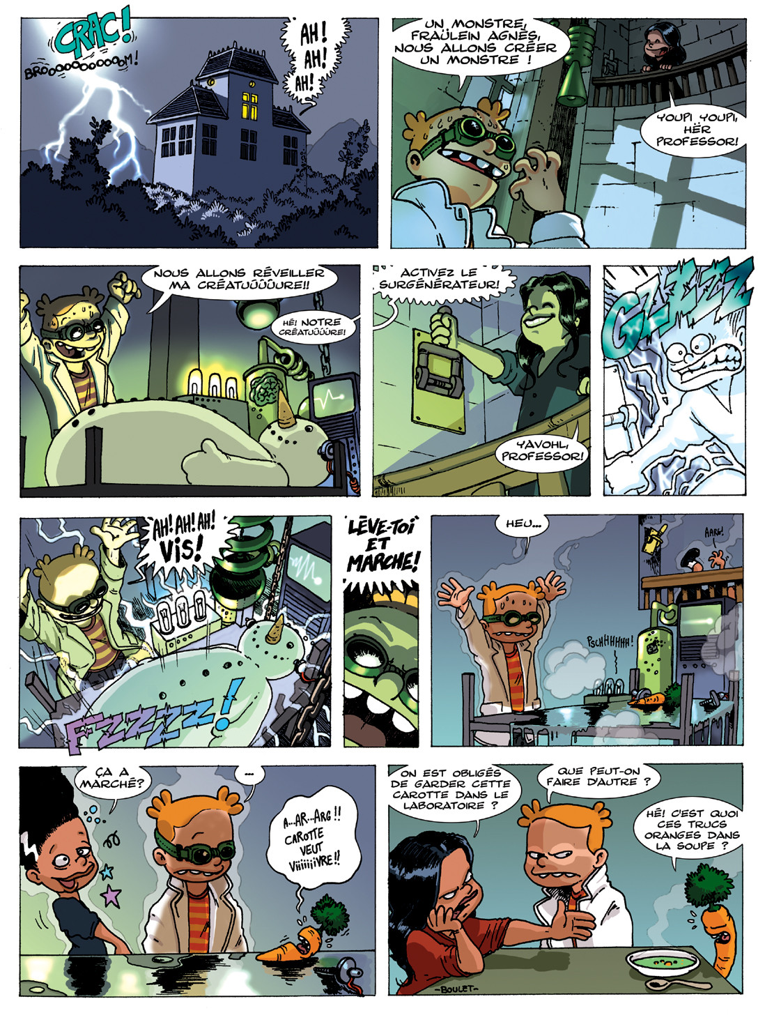 Gilles Roussel - aka Boulet - La Rubrique Scientifique