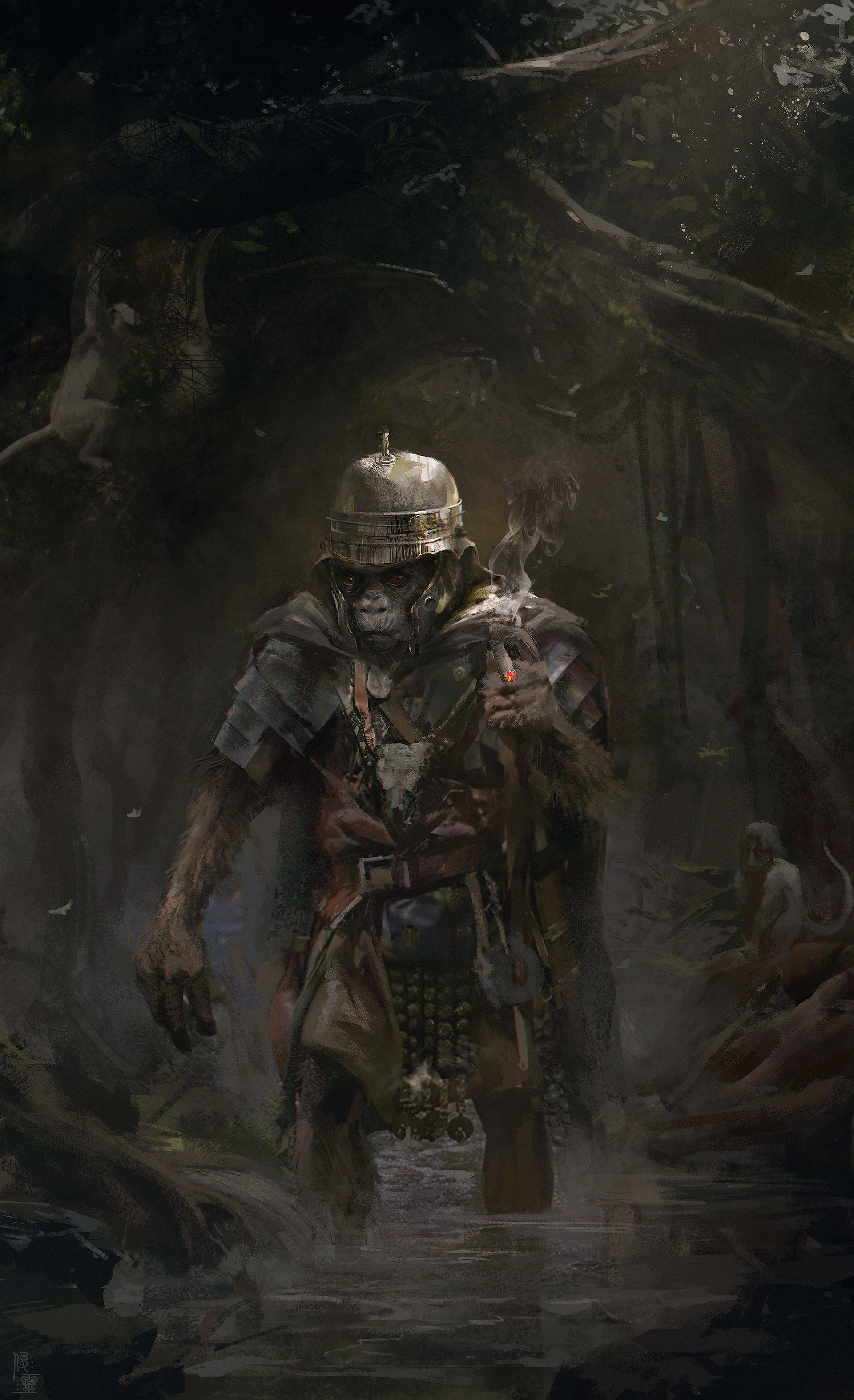 ArtStation - The monkey general, Junling Wang