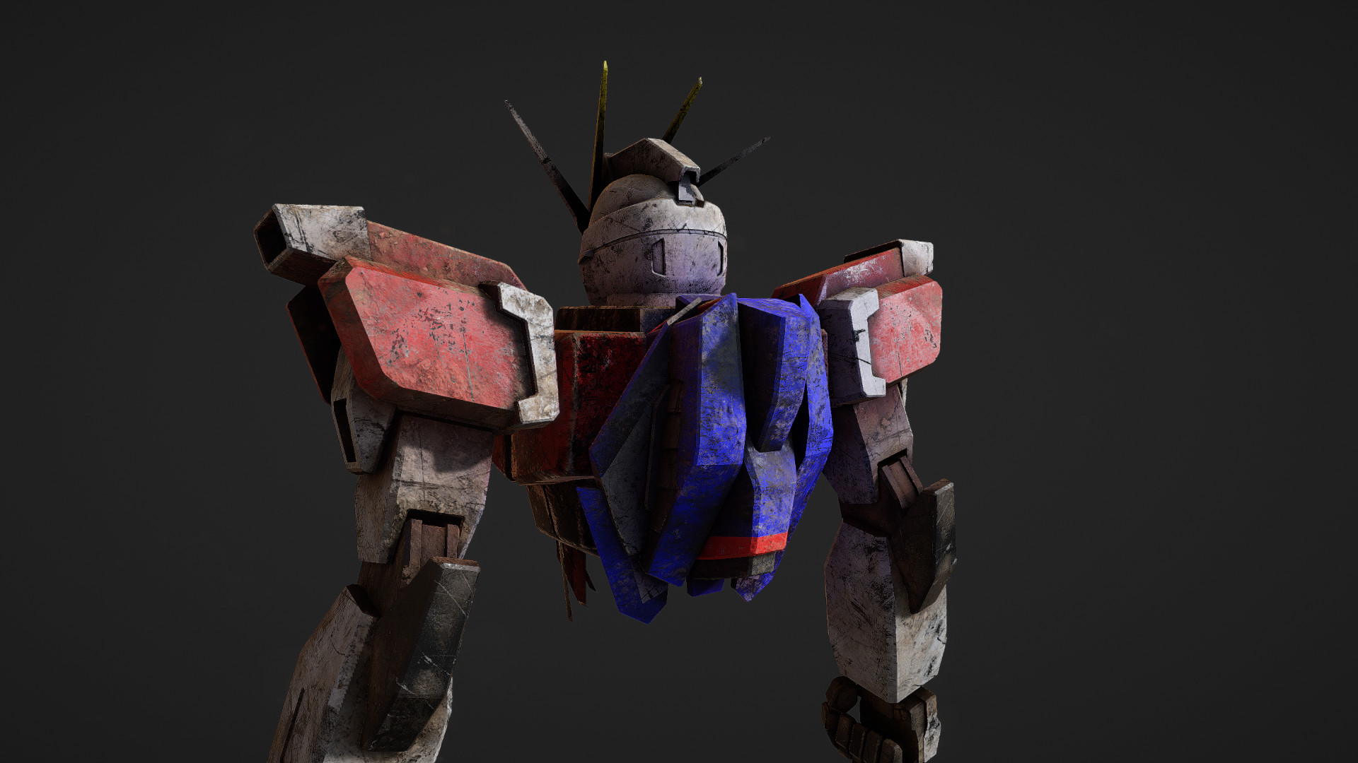 Ery Suriadi - [WIP] Zgmf-X56S Impulse gundam [Chest_flyer]