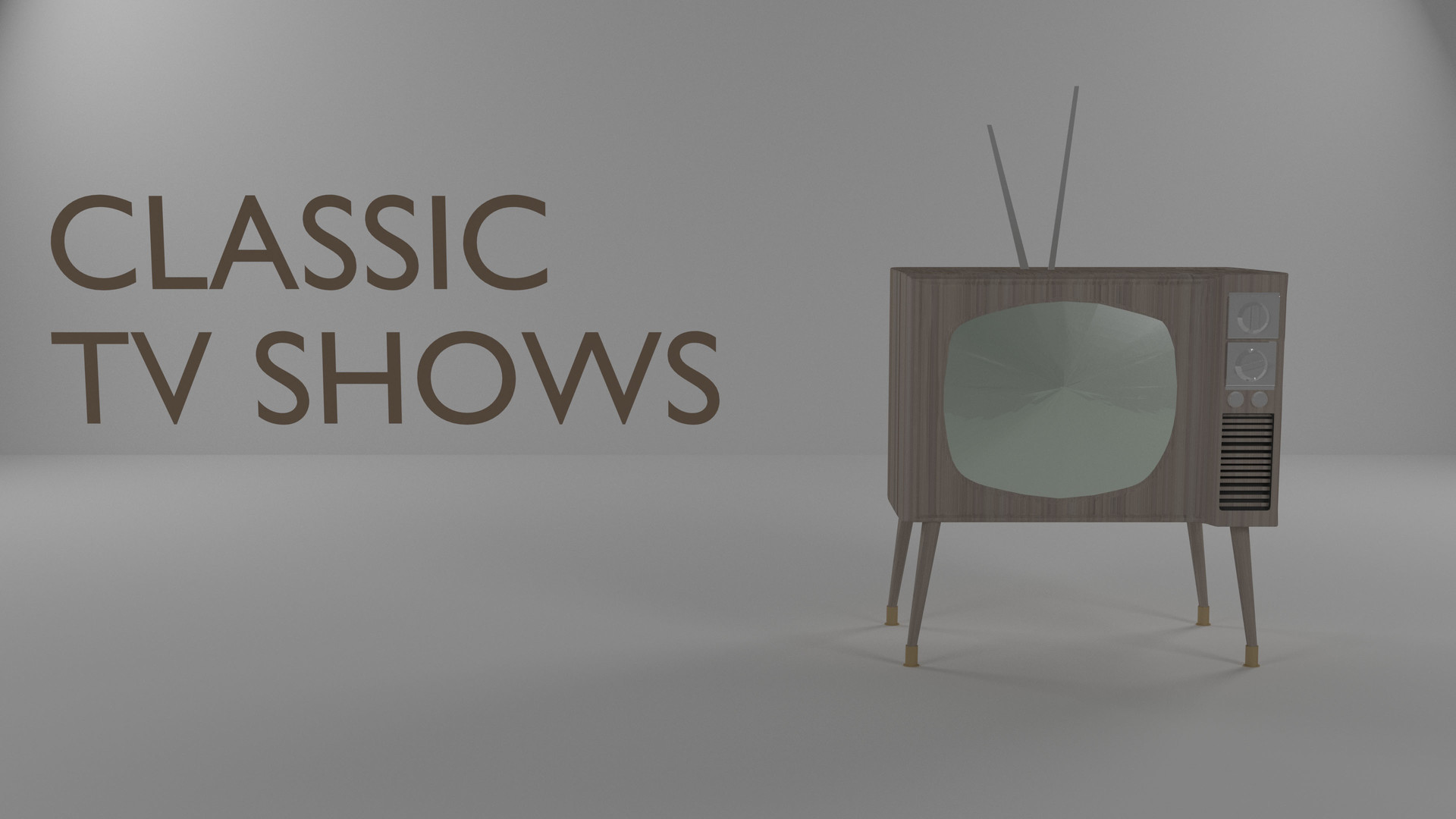 ArtStation - Classic TV SHOWS