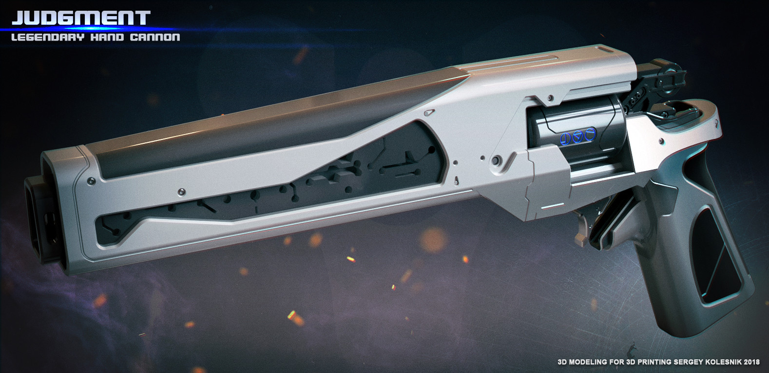 ArtStation - Judgment Legendary Hand Cannon