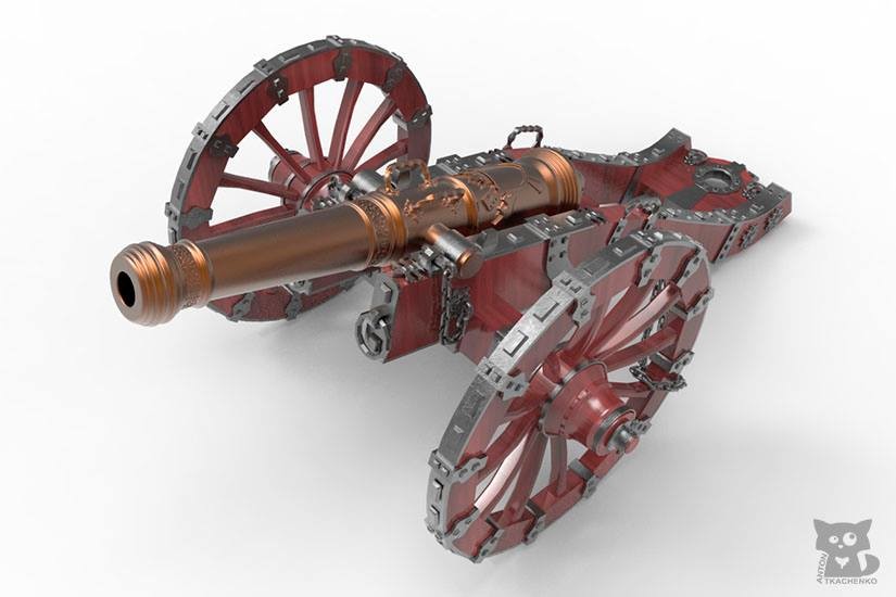 ArtStation - Field gun