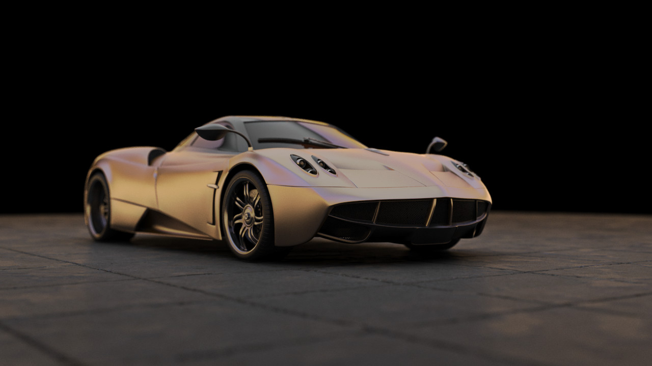 ArtStation - Pagani Huayra