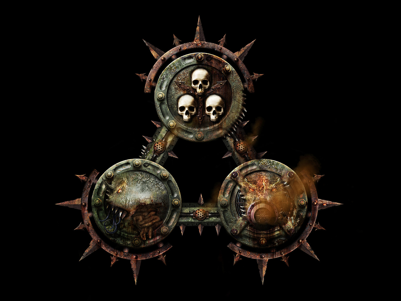 Mich73B-art - Icon of Nurgle