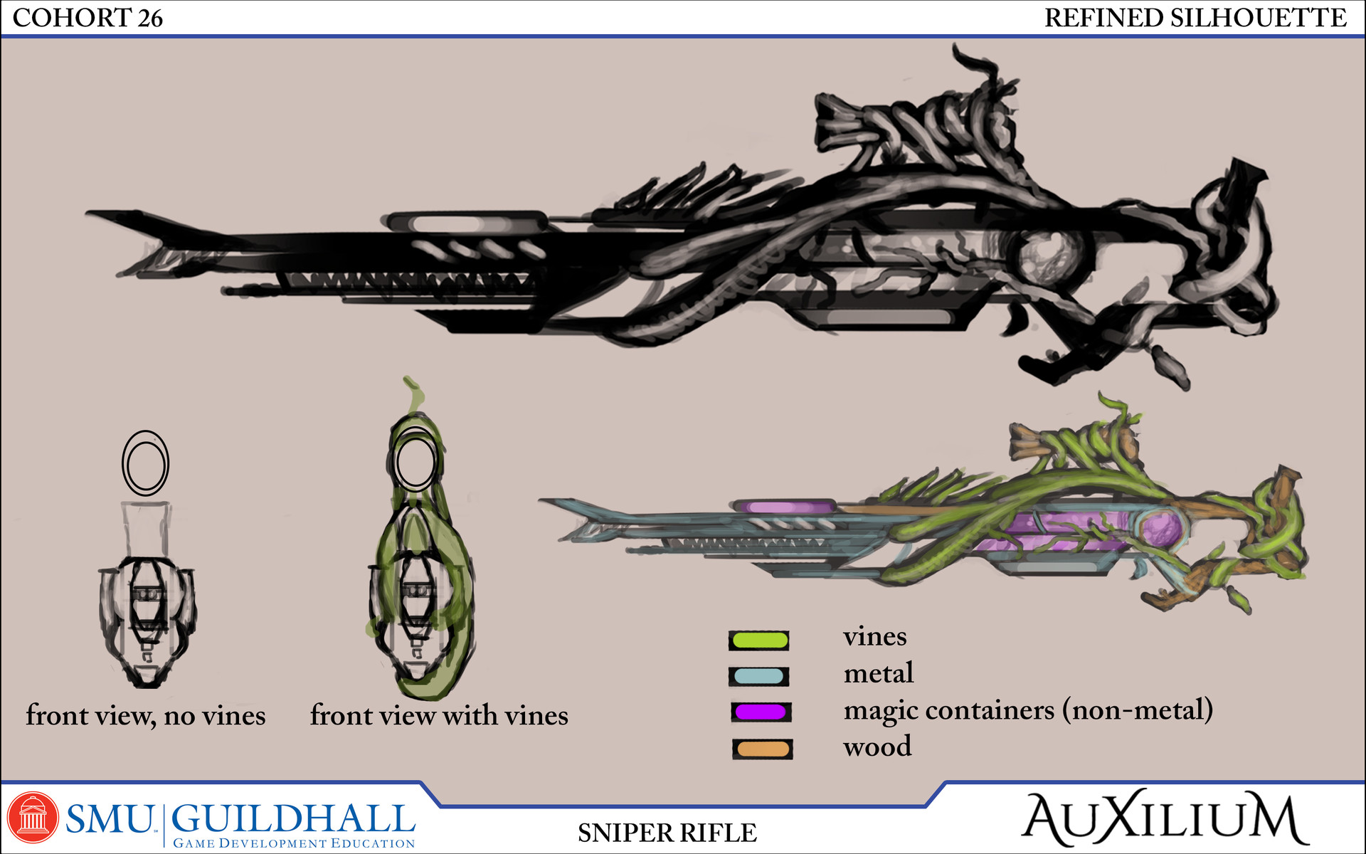 ArtStation - Dryad Sniper Weapon Concepts