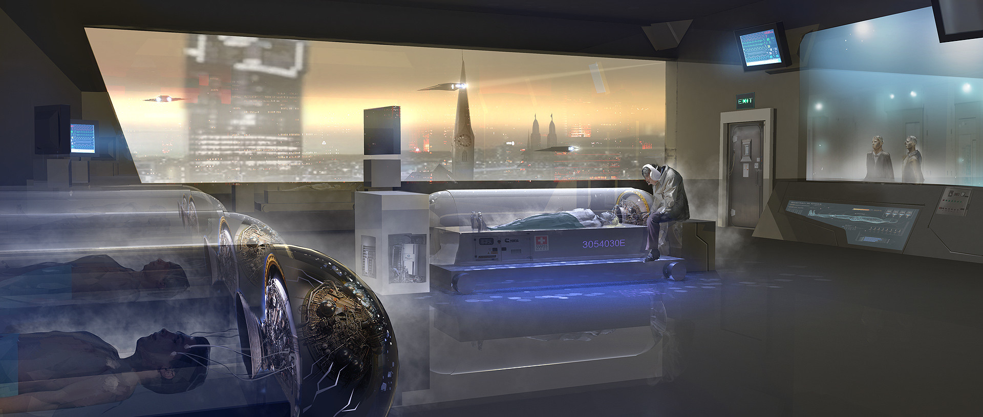 ArtStation - P.K.D's Ubik concept art