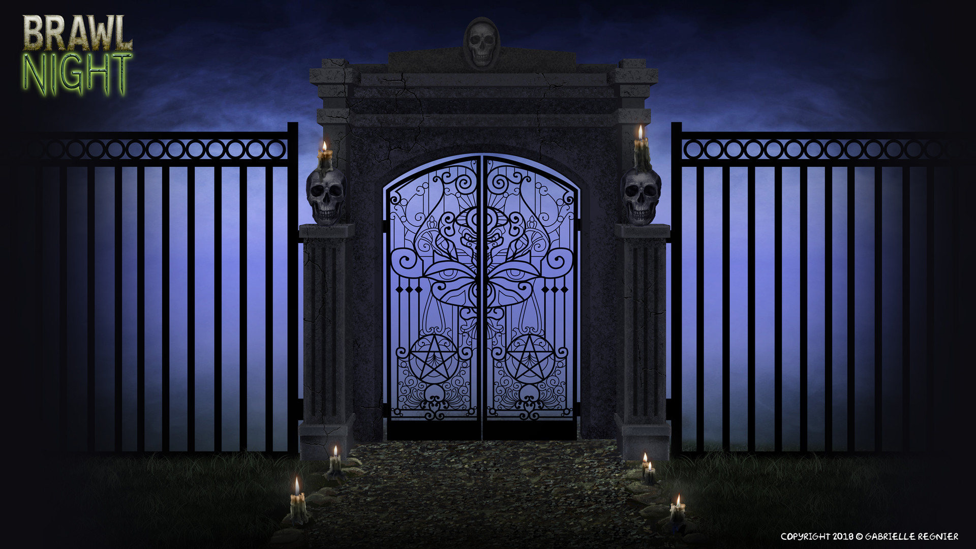 Gab R - Brawl Night - Character Selection Background