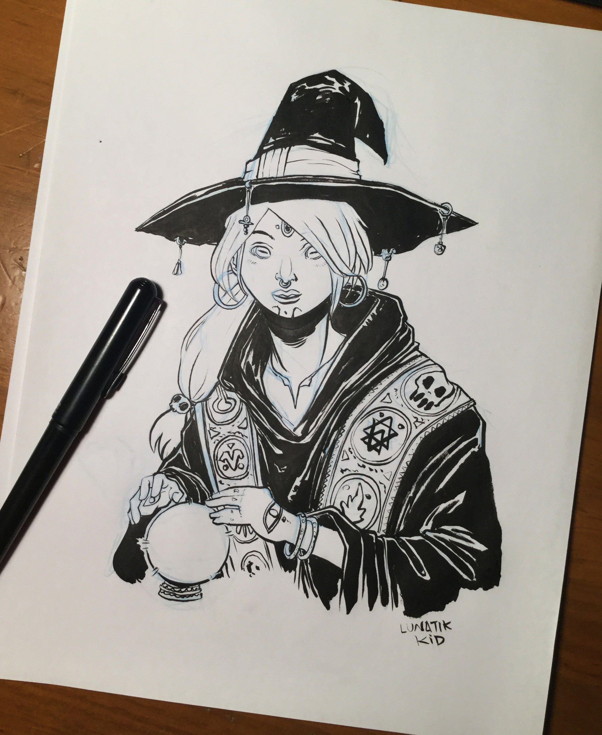 ArtStation - 2016 Inktober selection