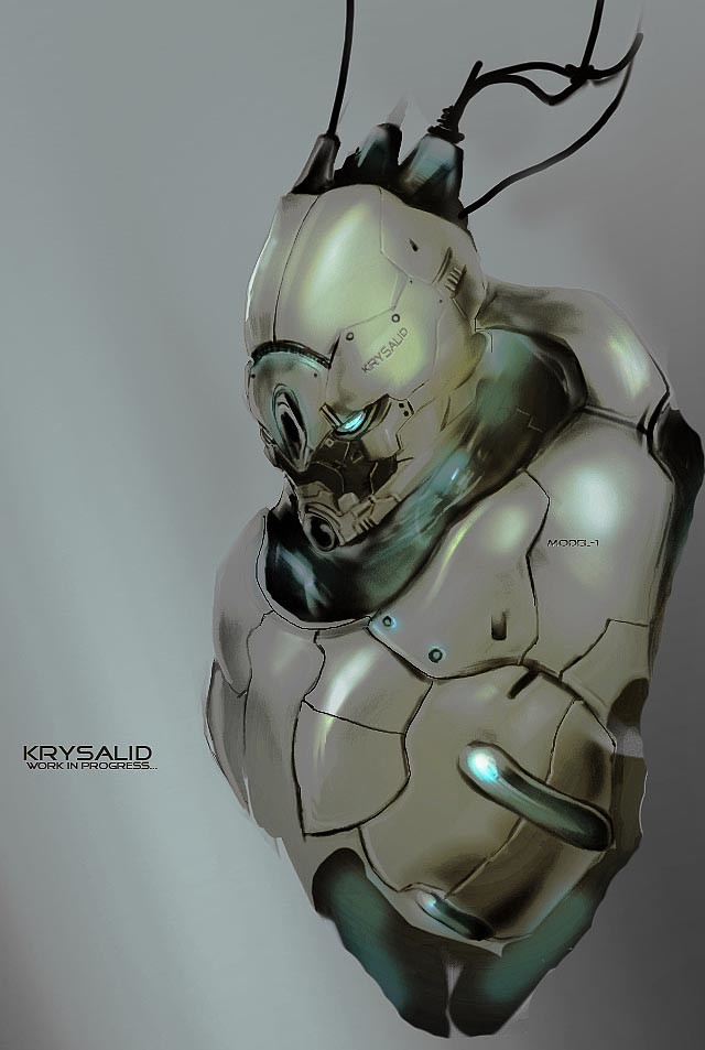 David Letondor - Mech メカ Leviathan Sentinel