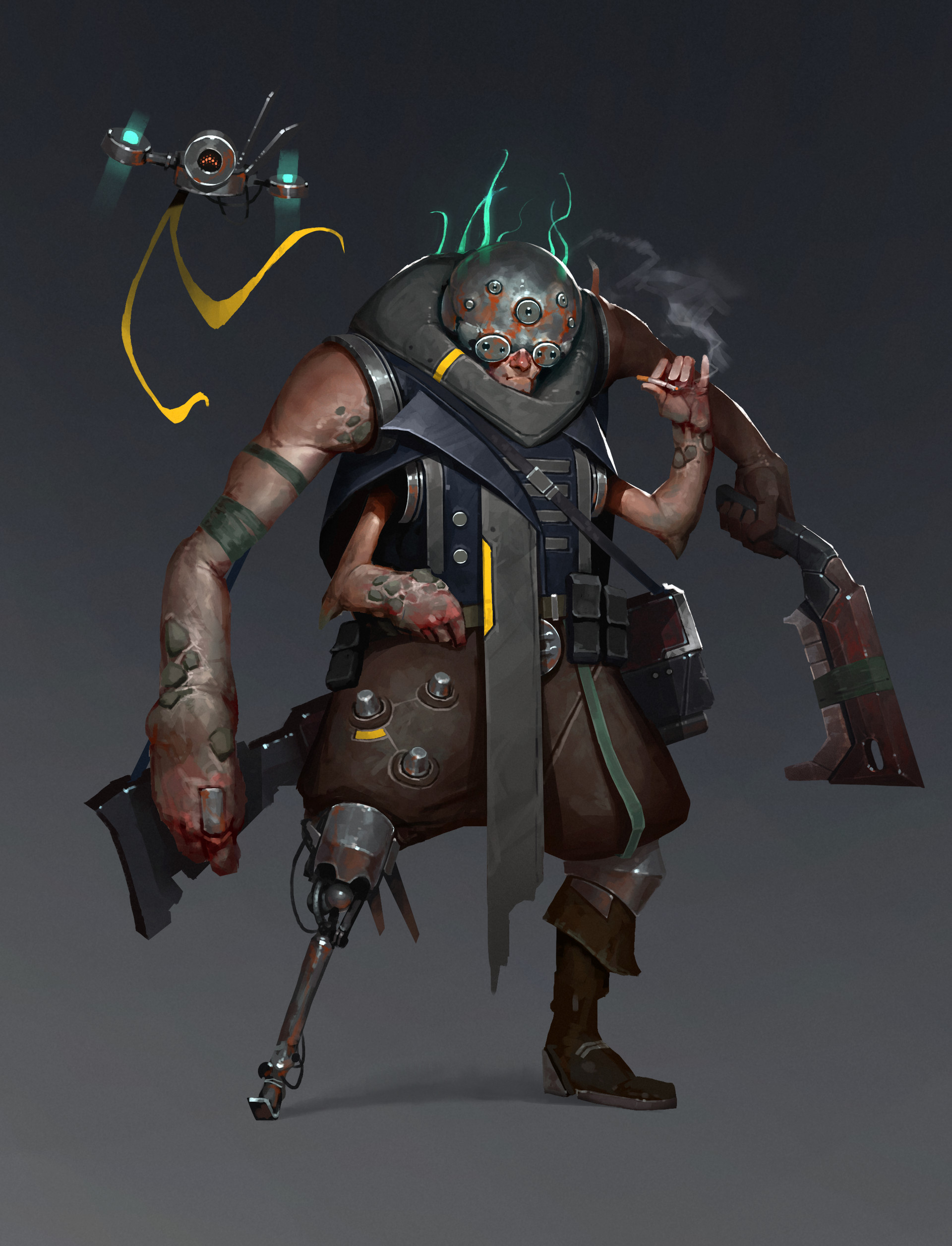 ArtStation - Space pirate captain