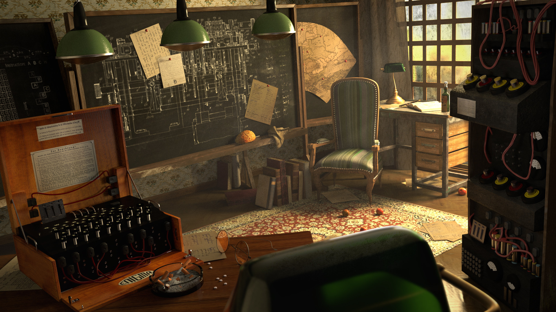 ArtStation - Alan Turing house