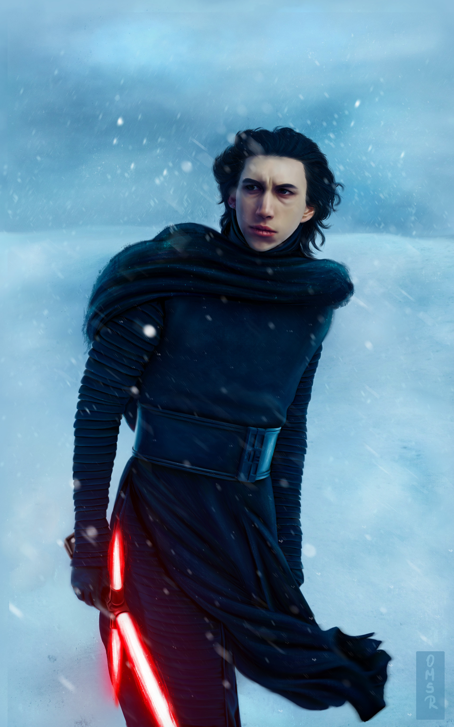 ArtStation - Character study - "Kylo Ren"
