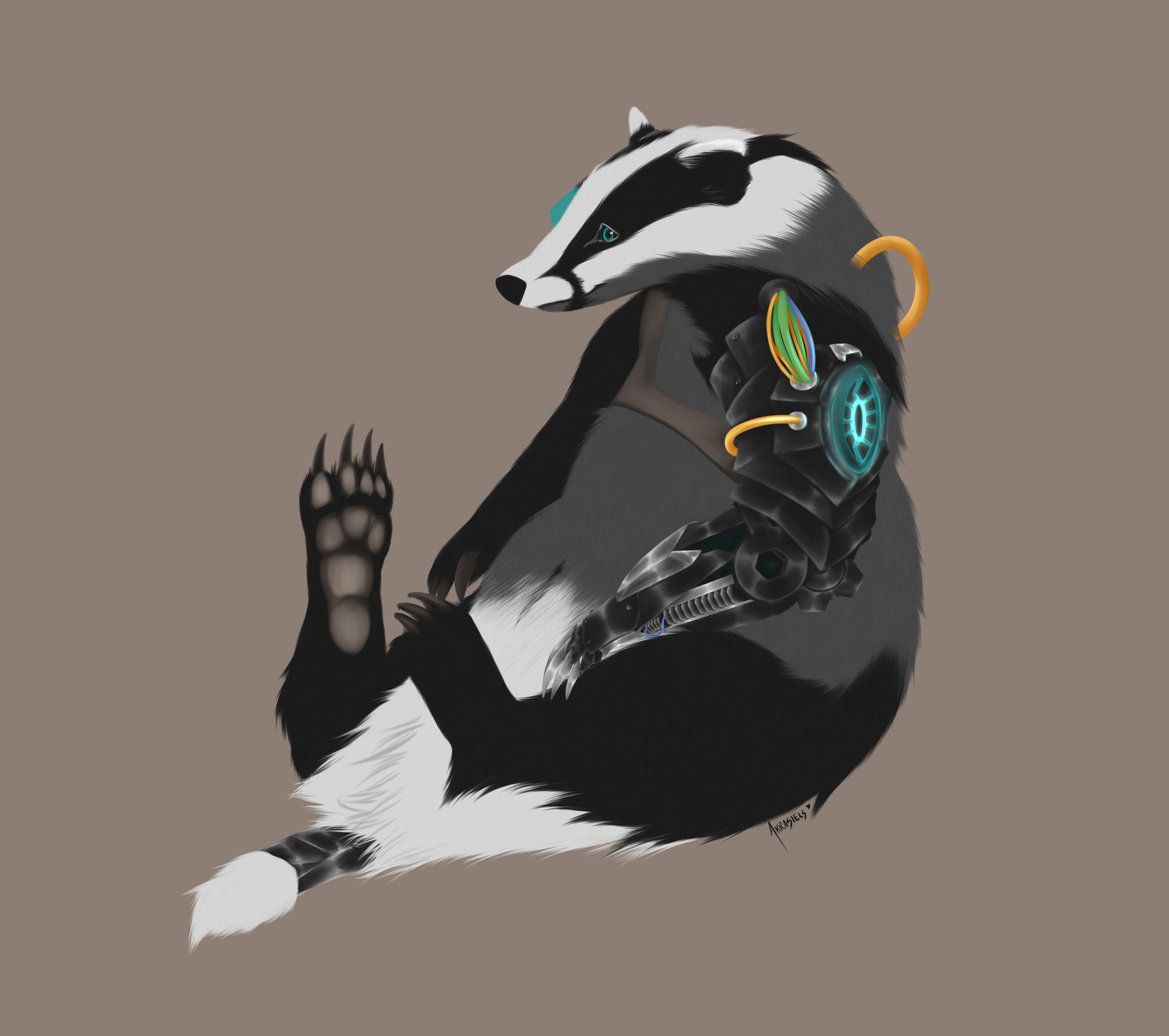ArtStation - Mecha Badger