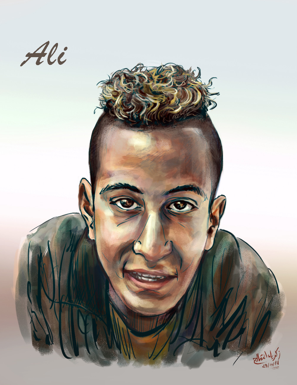 ArtStation - ali portrait