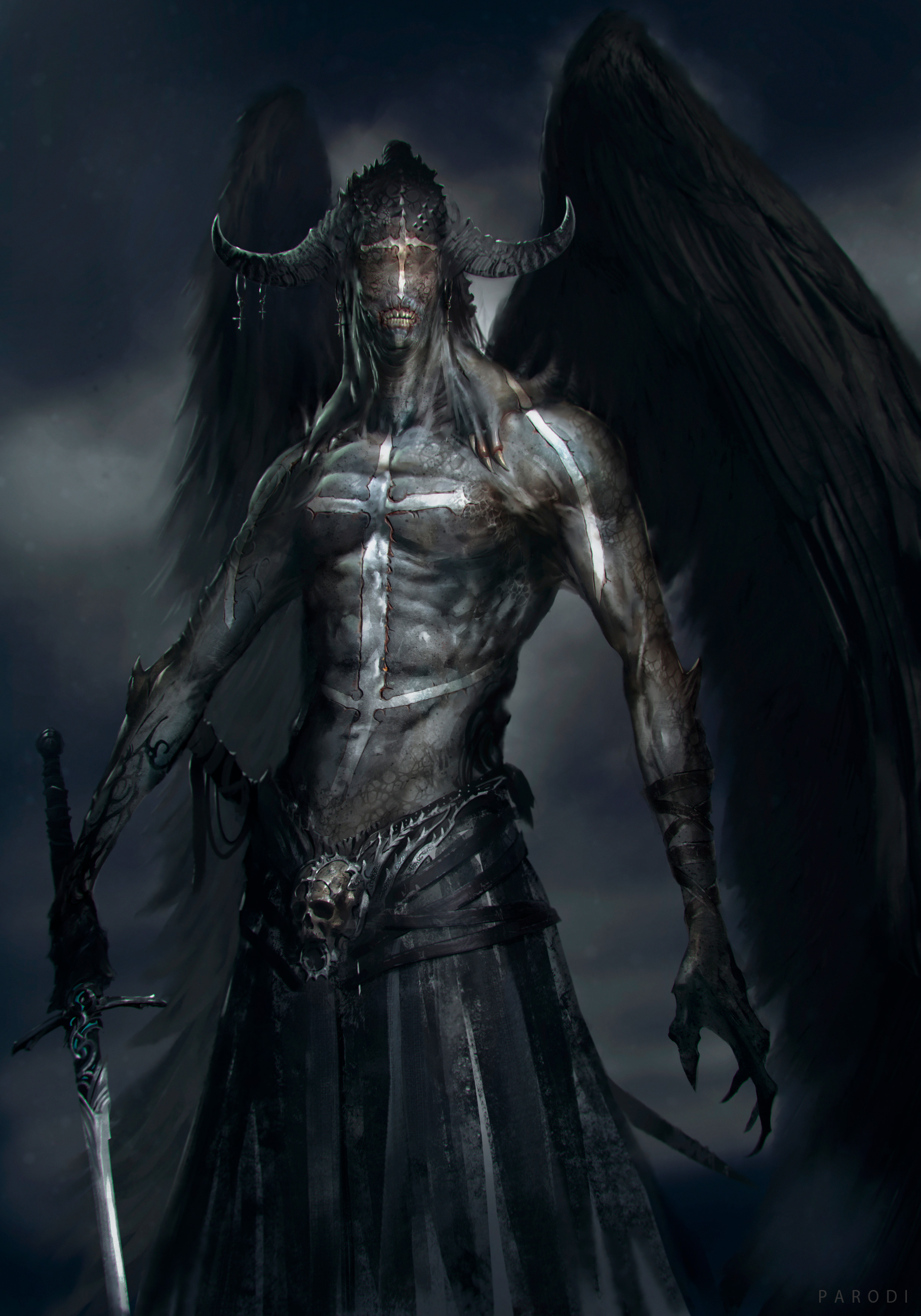 Caido by Jose Parodi : r/ImaginaryAngels