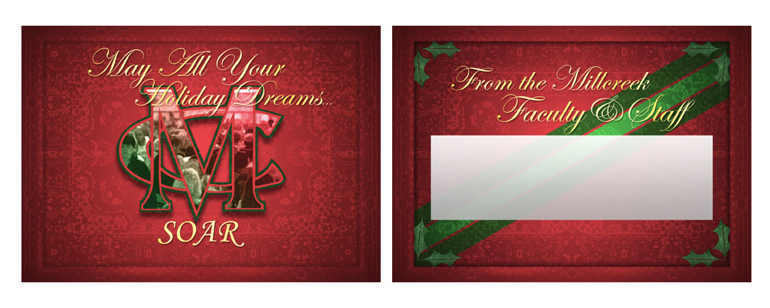 ArtStation - High School Holiday Card