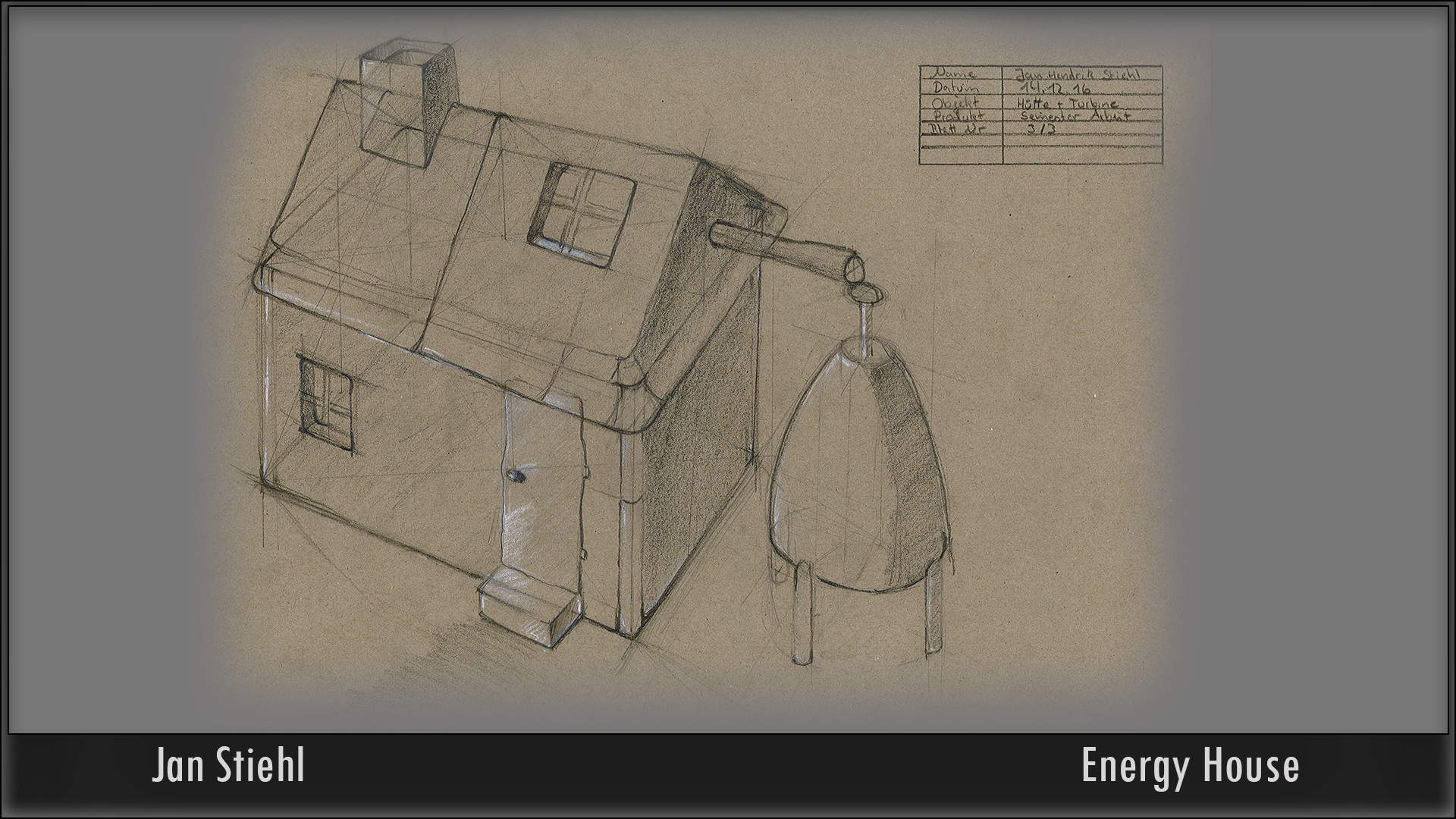ArtStation - Energy House