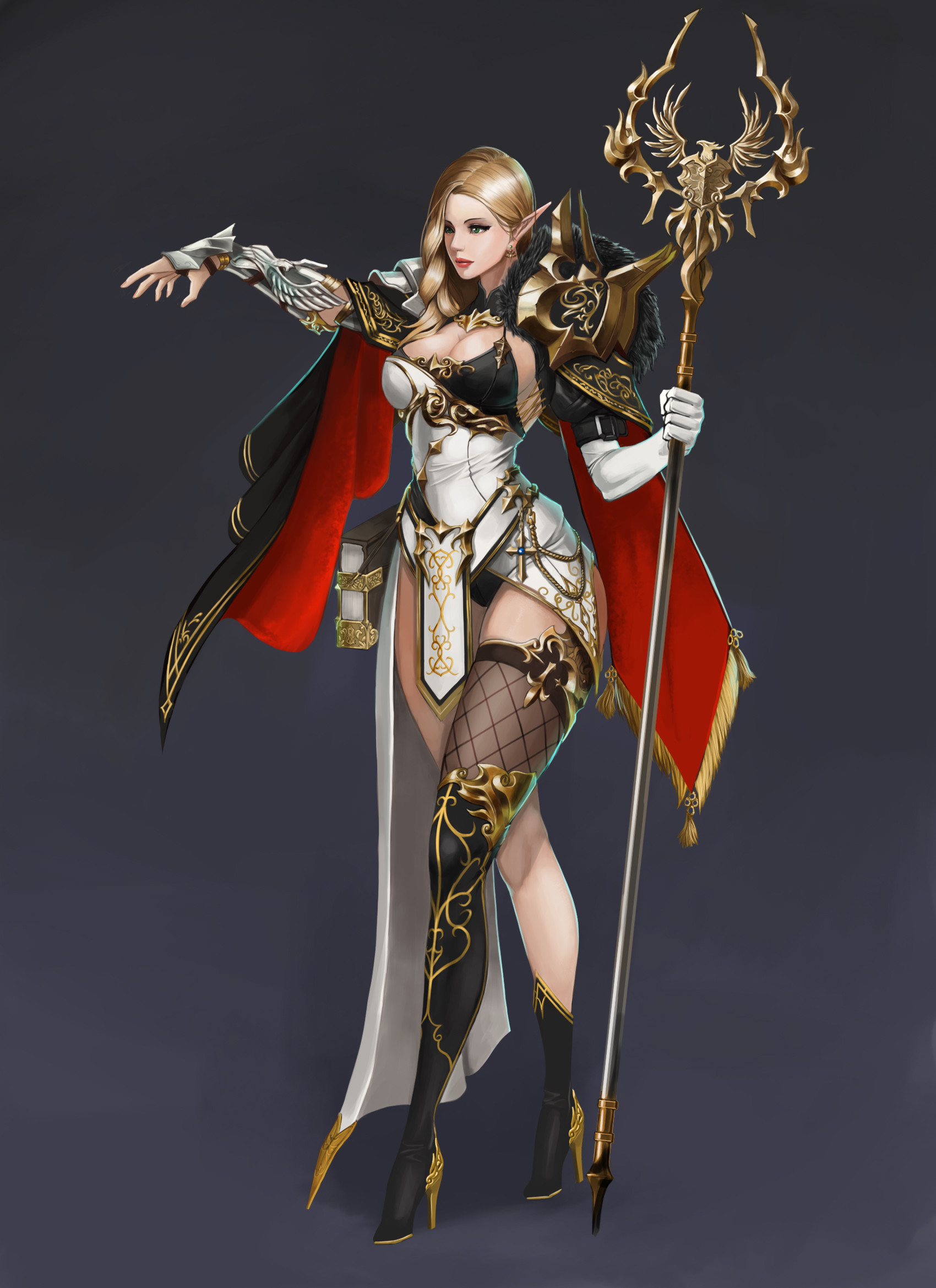 Female Wizard Concept Art