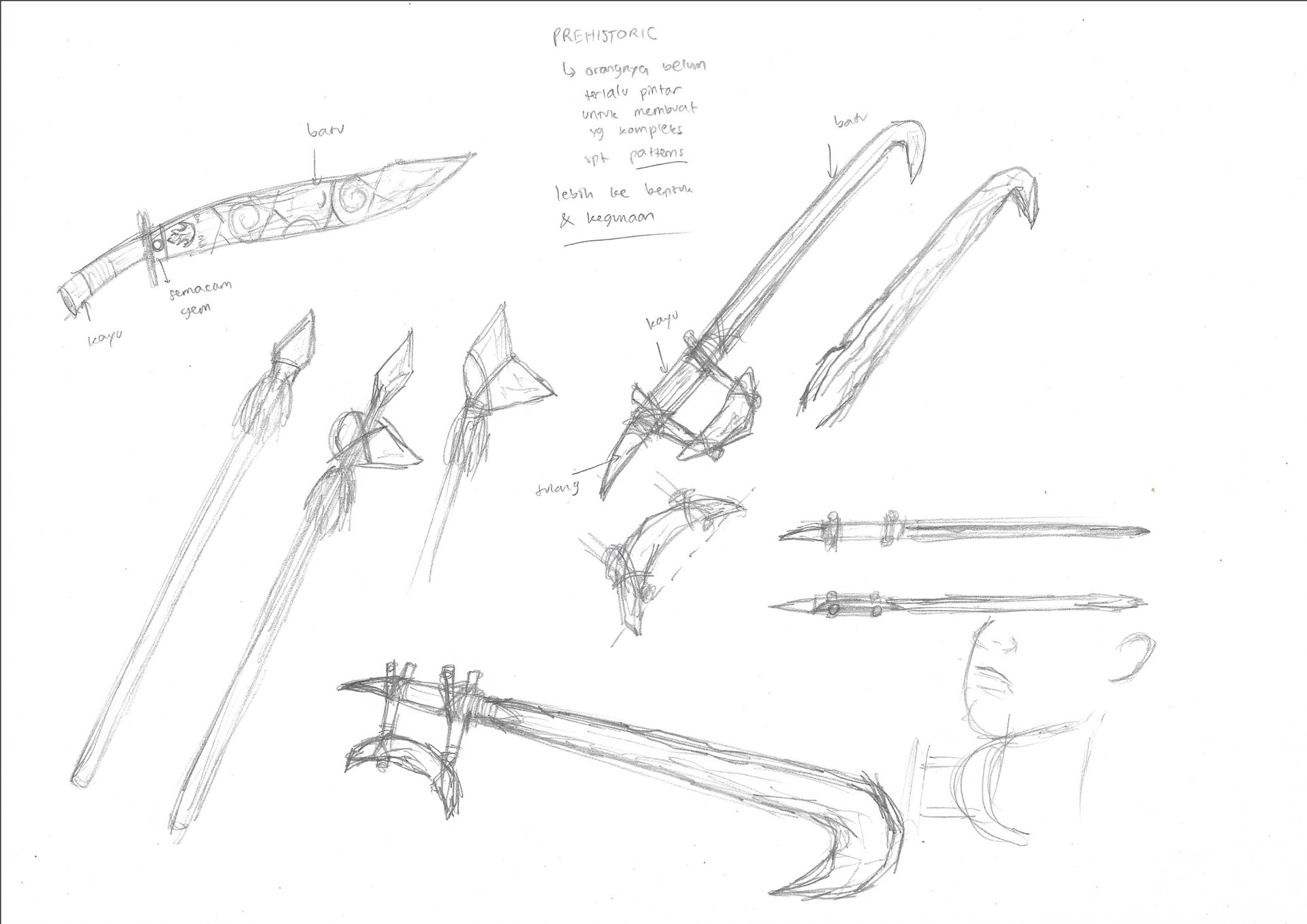 prehistoric ranged weapons