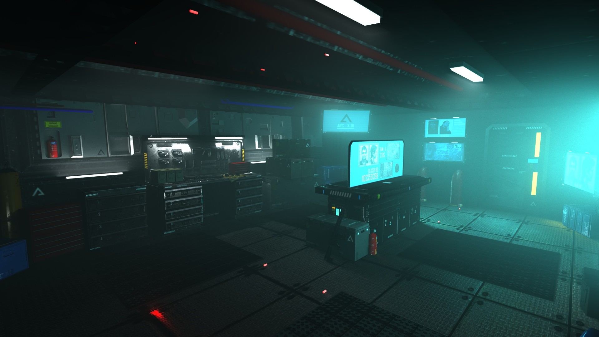 Callum Clark - "Night Flight" - Modified C17 Globemaster interior