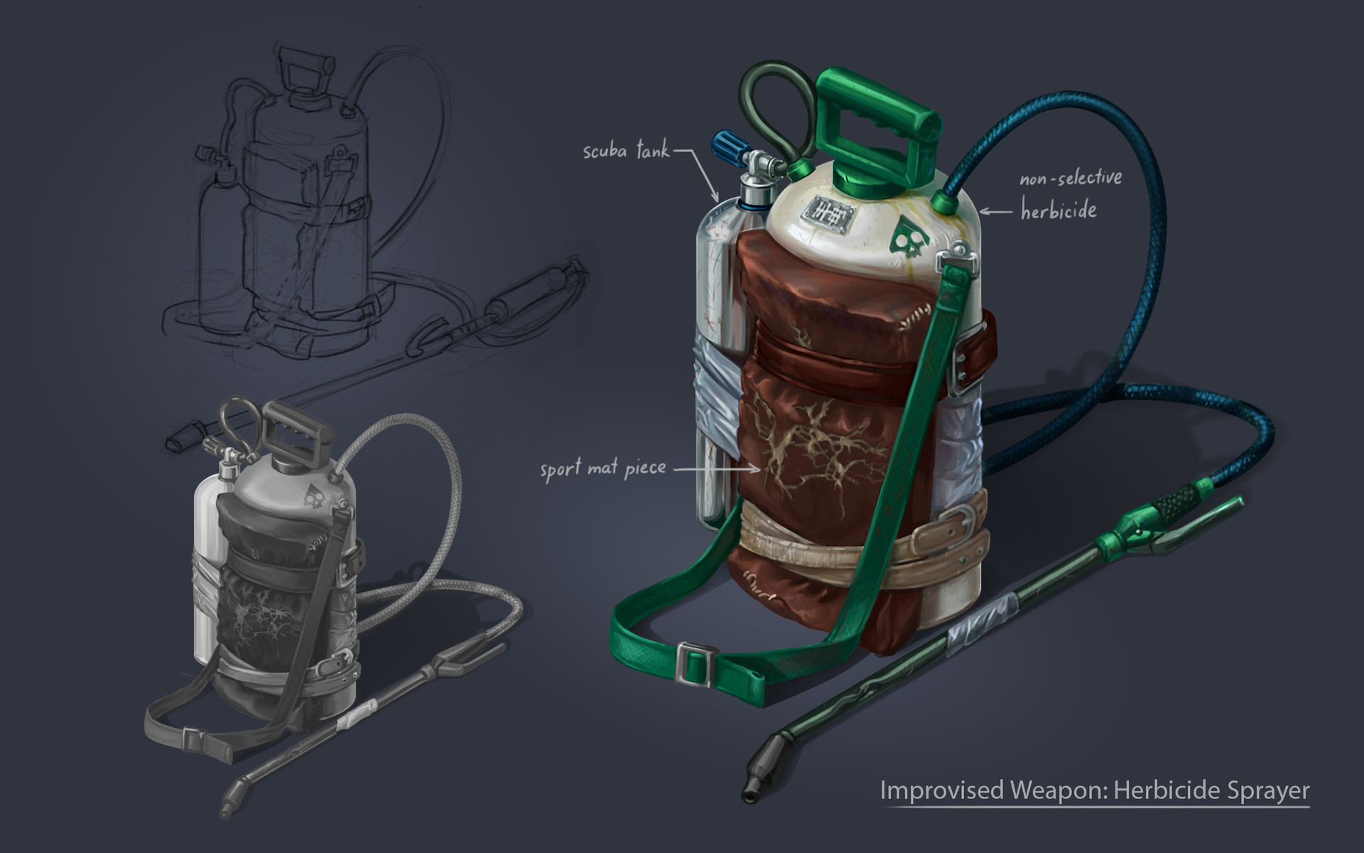 ArtStation - Herbicide Sprayer Concept