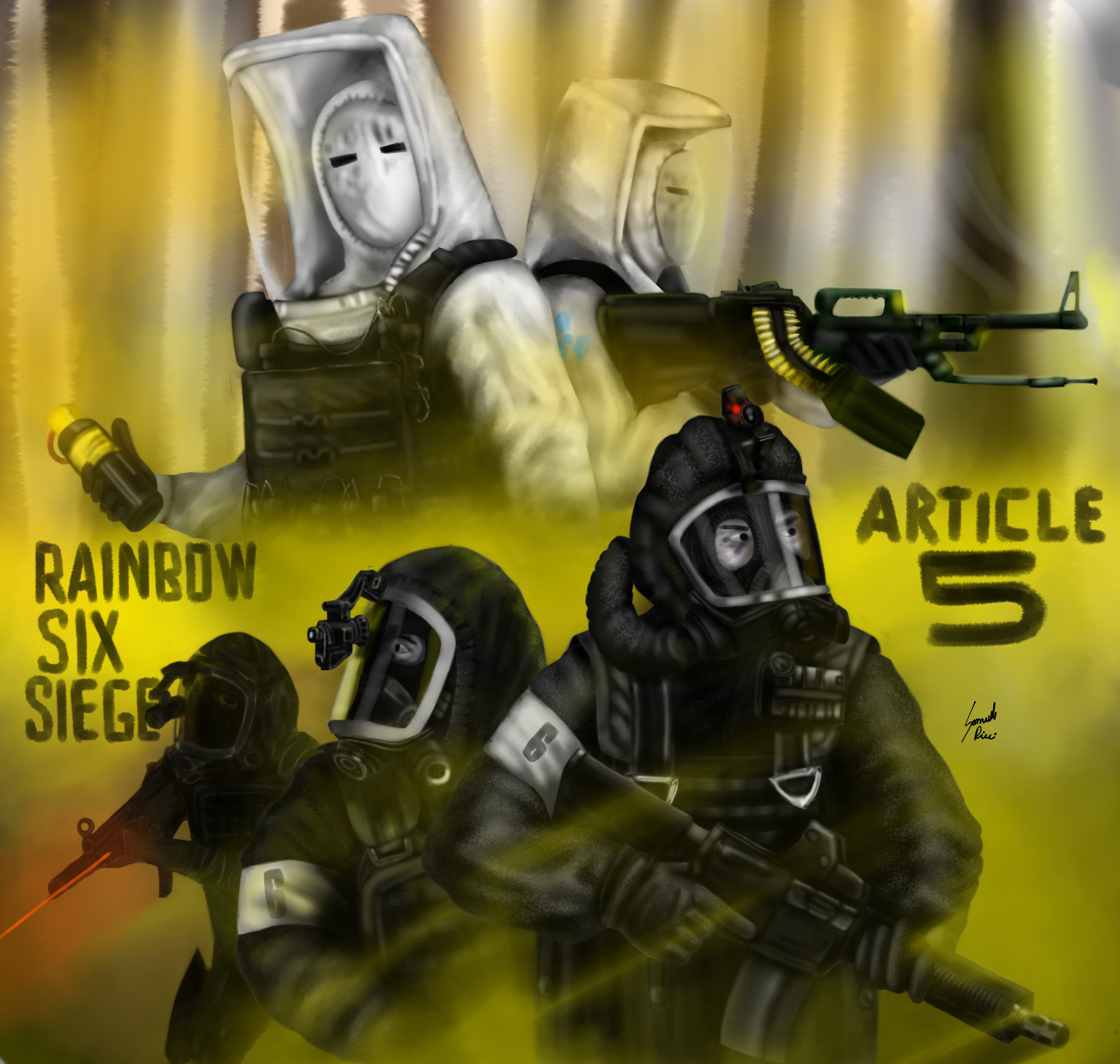 ArtStation - Rainow Six Siege Article 5
