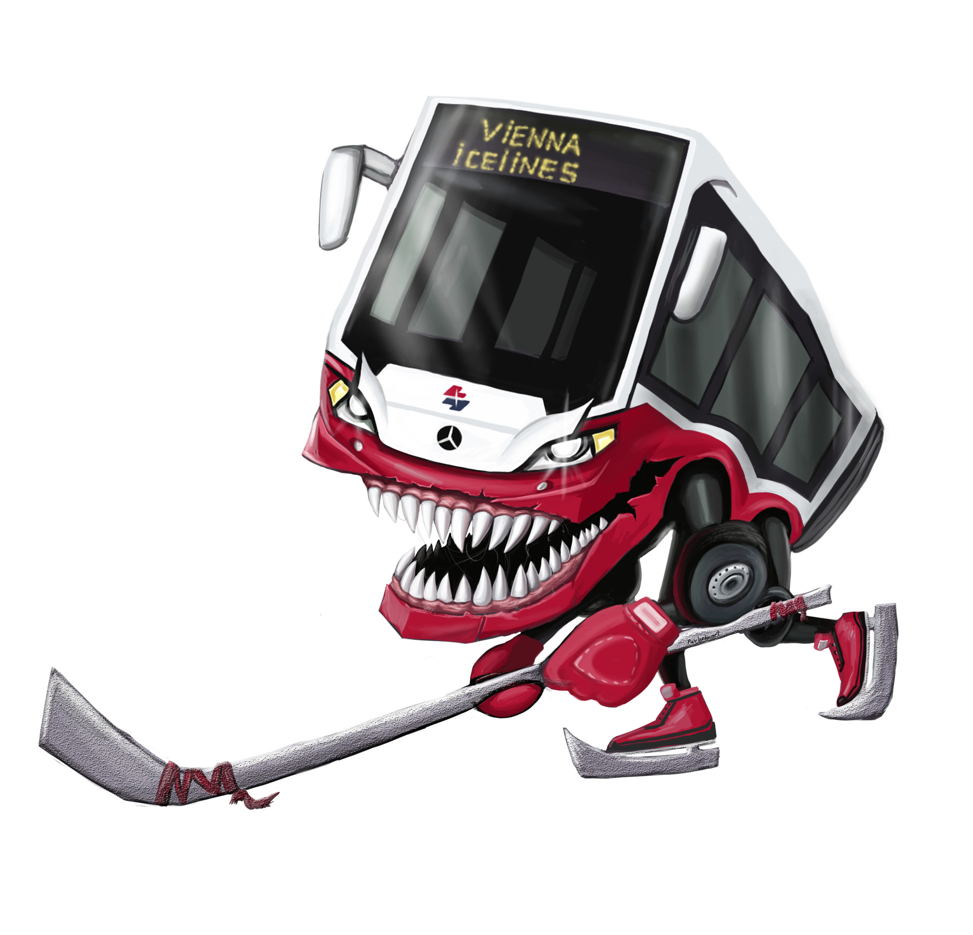 ArtStation - angry train 2