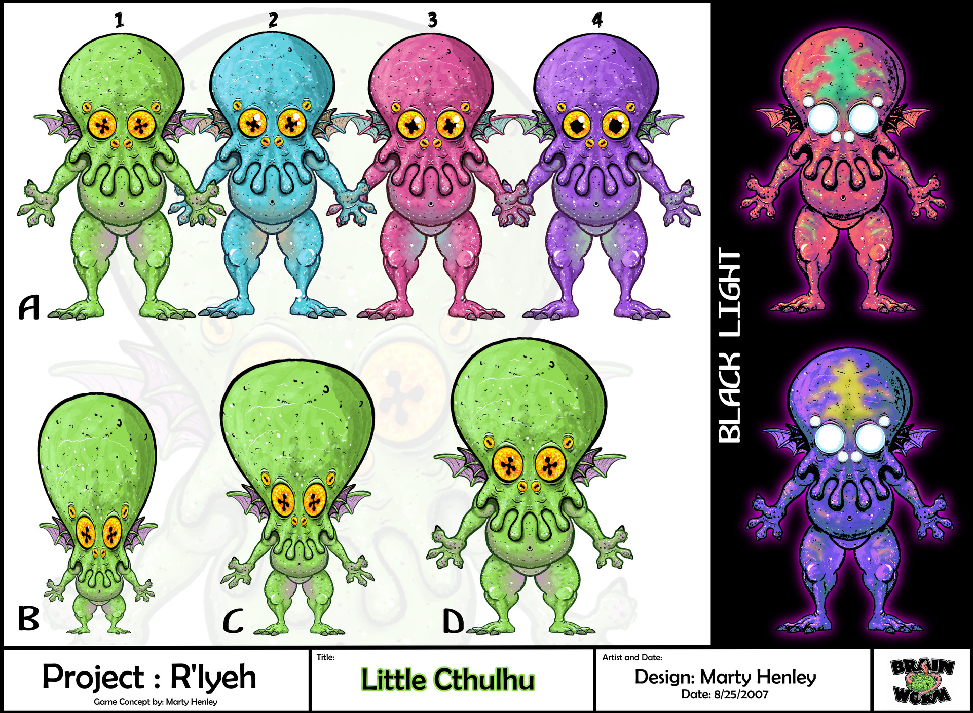 Marty Henley - Lil Cthulhu