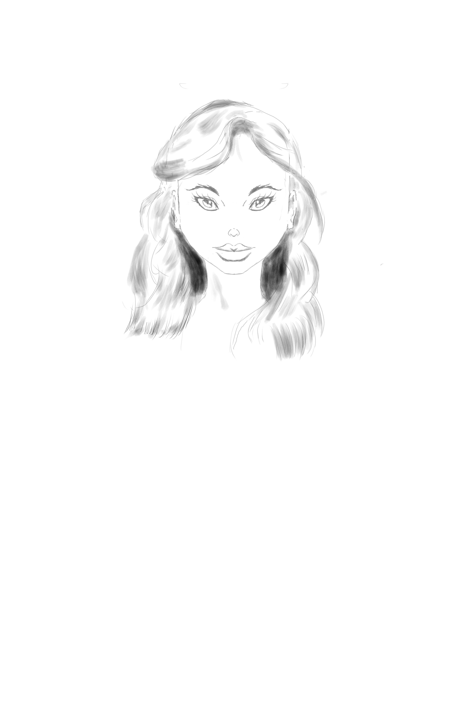 ArtStation - Girl Sketch
