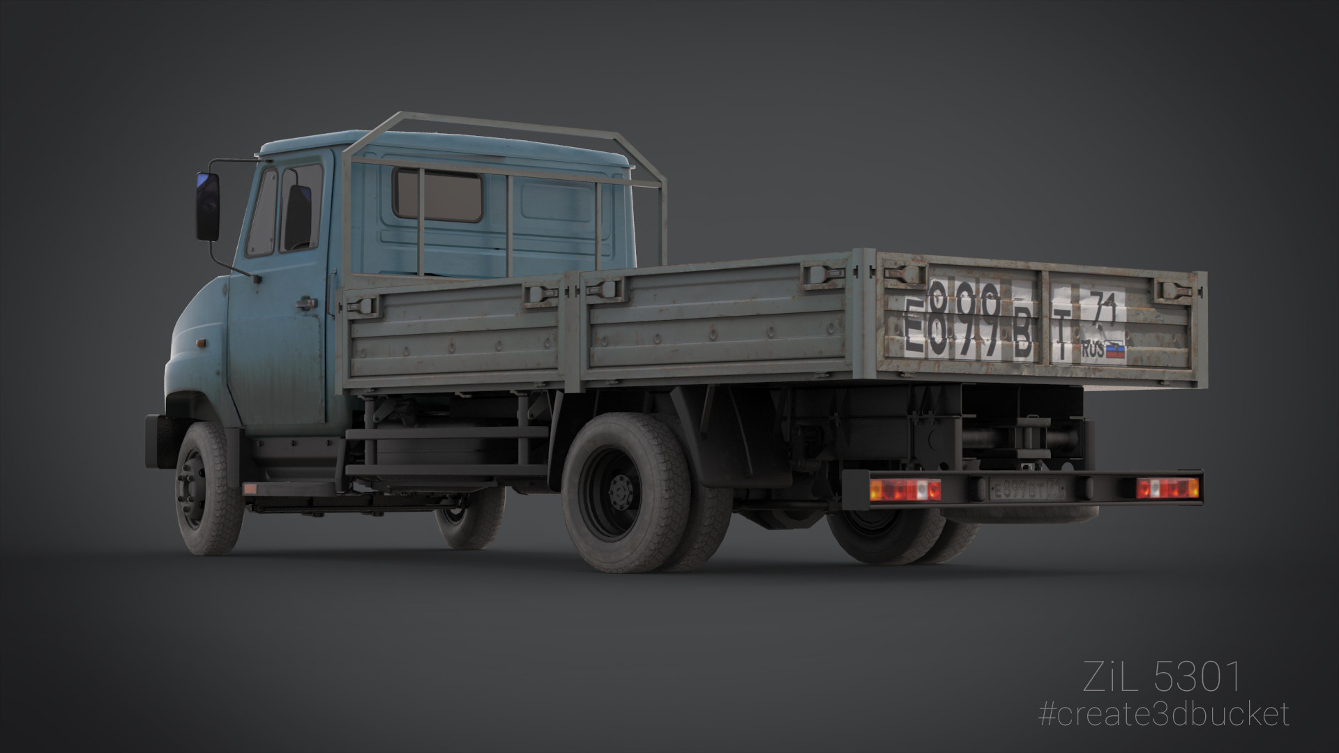 Create 3D-Bucket! - ZiL-5301 "Bychok"