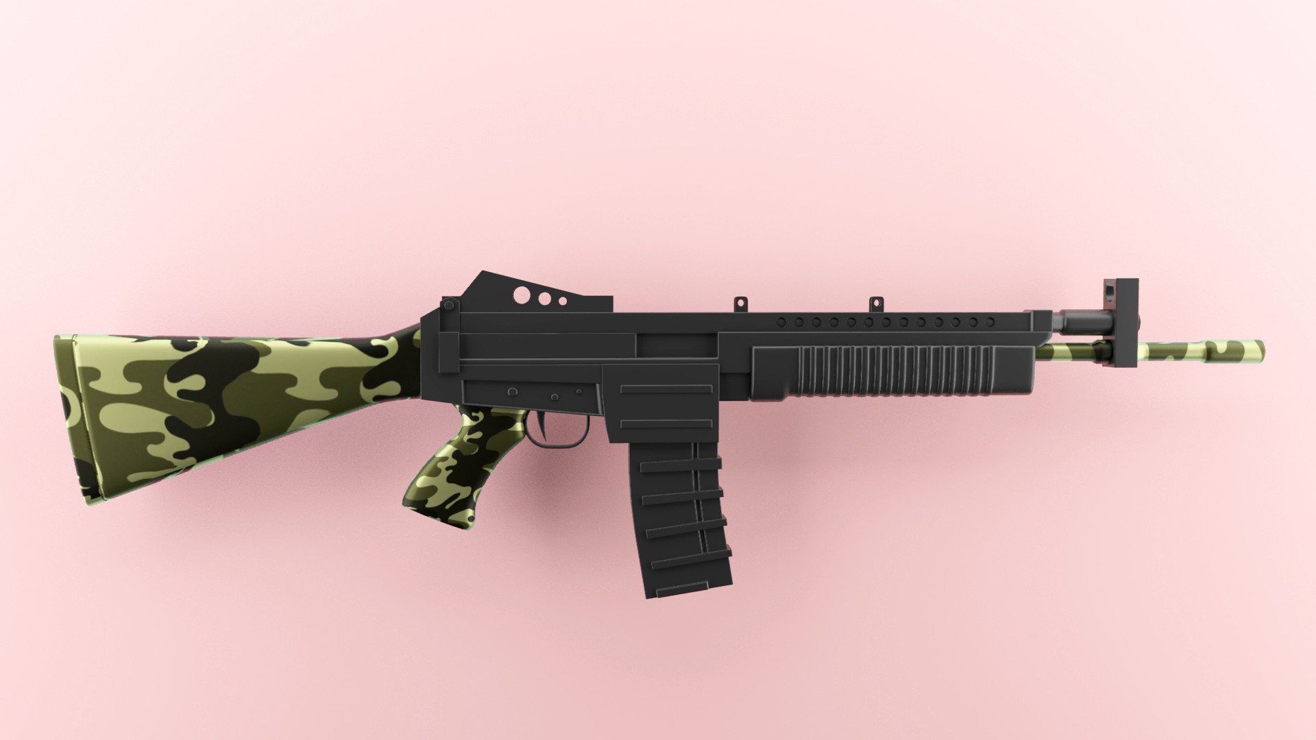 ArtStation - M96 Recon Carbine Rifle