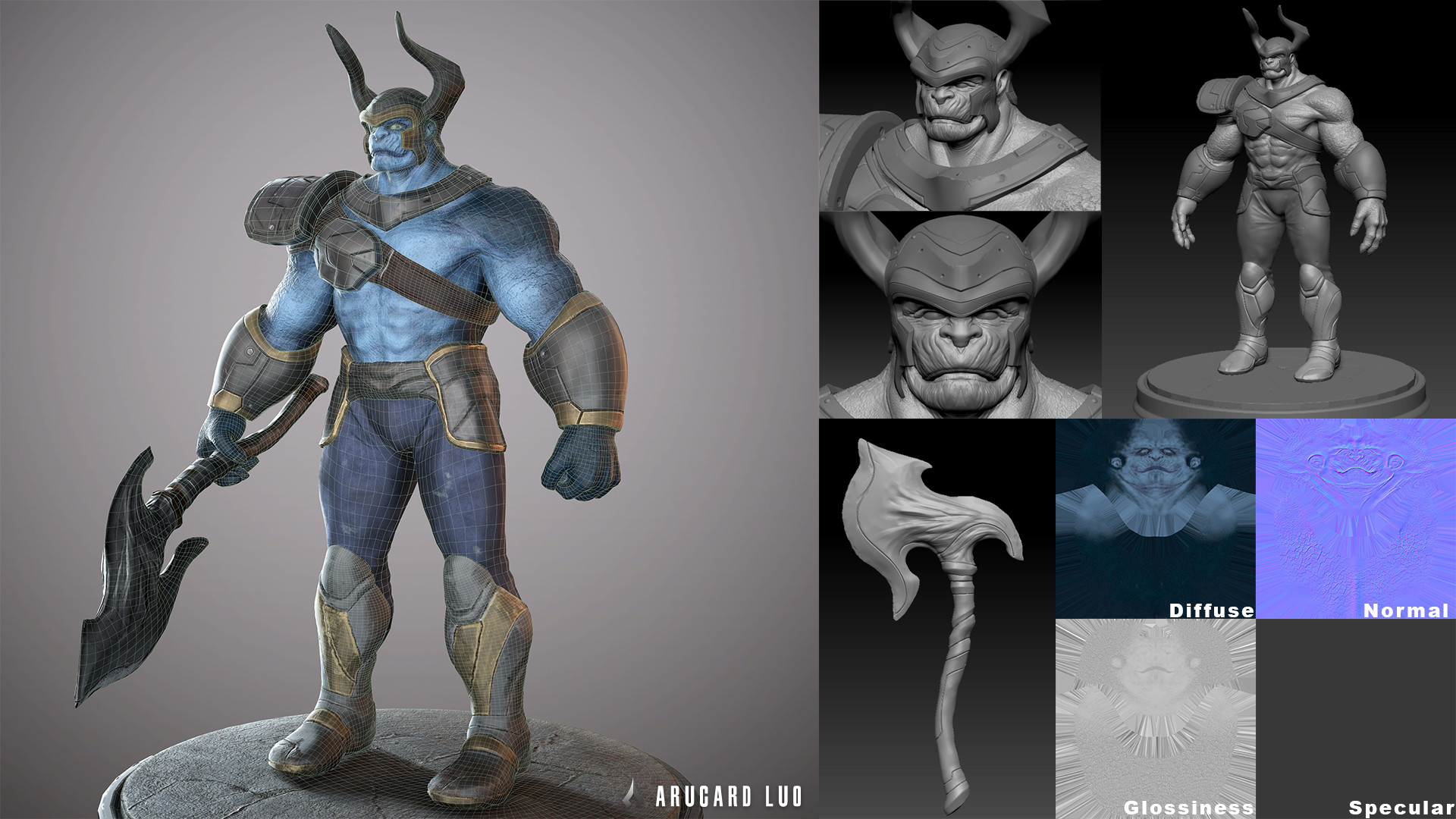 Arucard Lok - Alien Gladiator