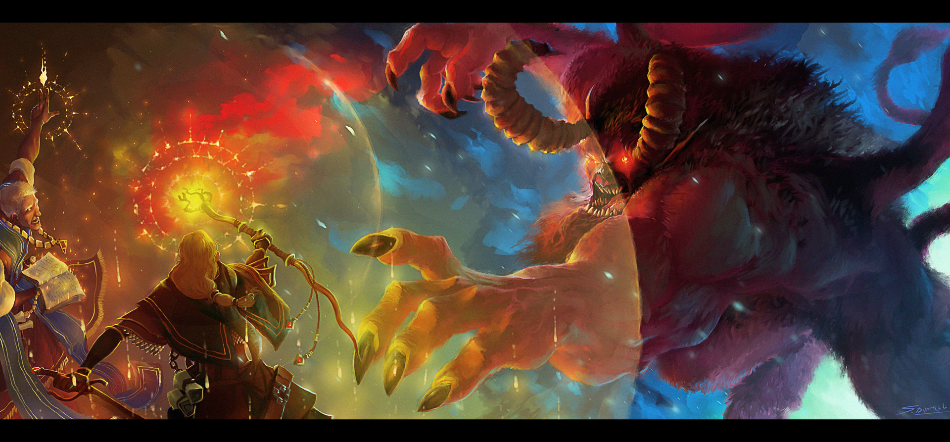 ArtStation - The_Rainbow_Demon