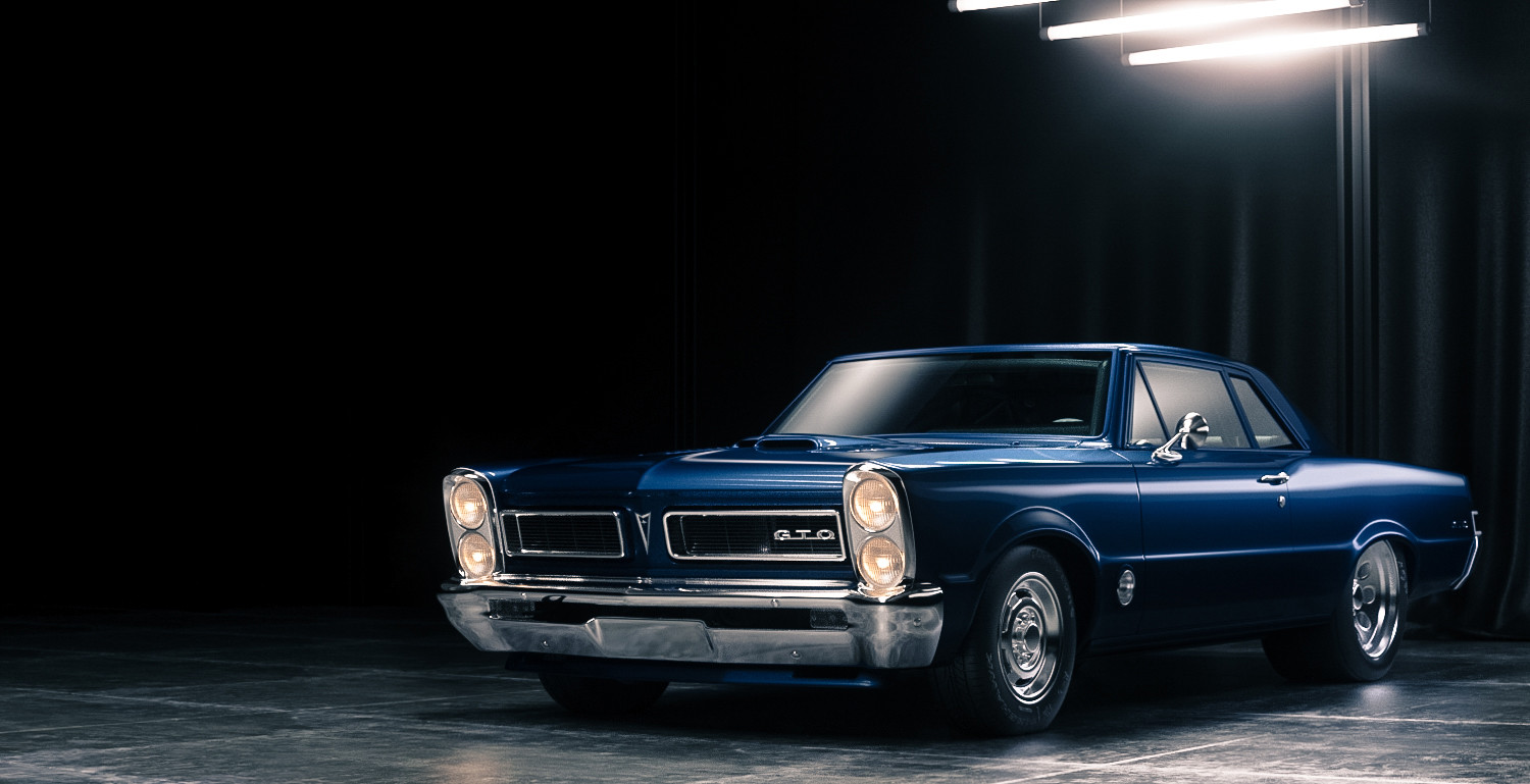 ArtStation - Pontiac GTO - Car Studio Kit