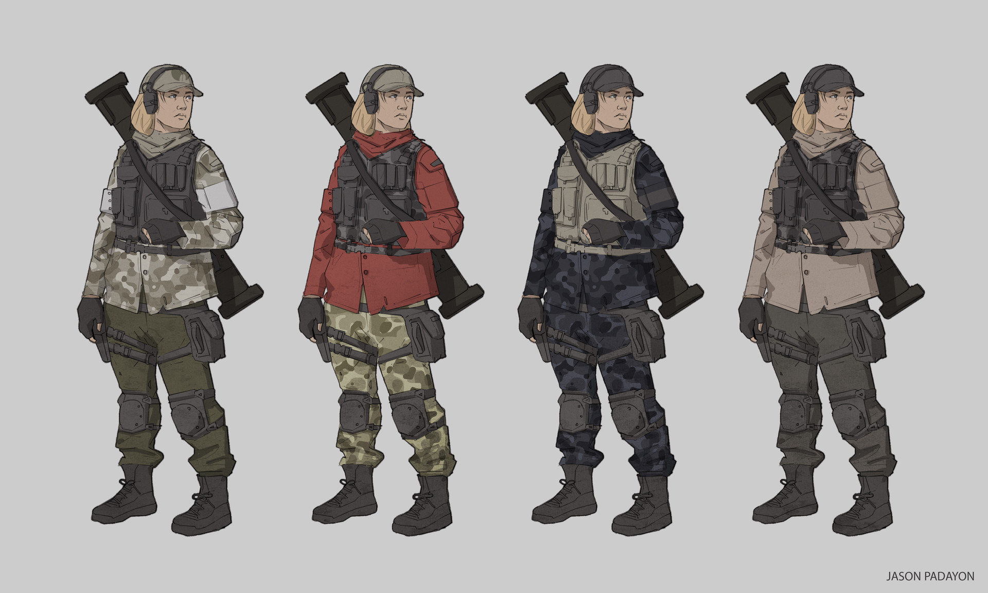 ArtStation - Soldier Designs