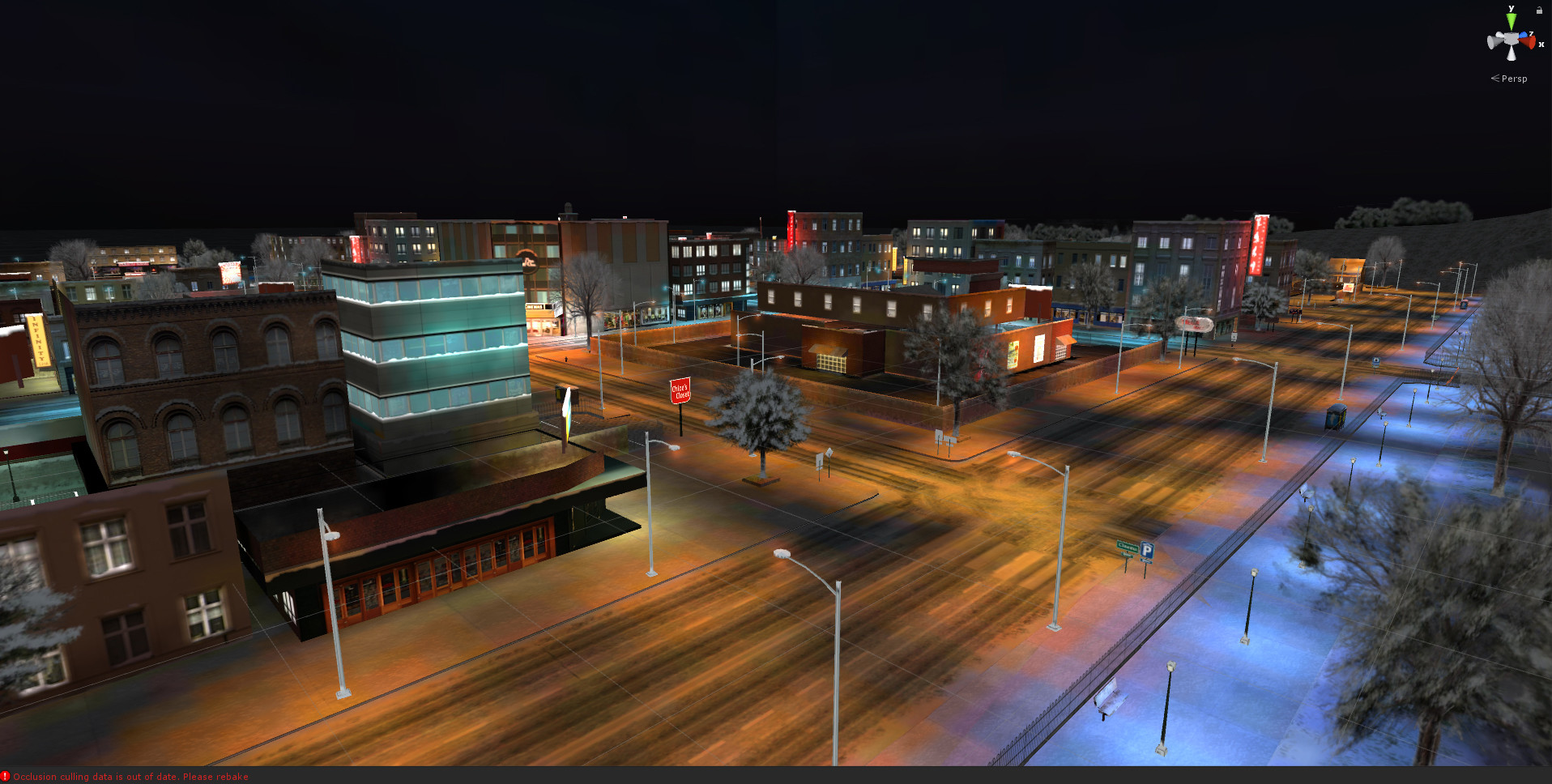 ArtStation - Snow Day And Night