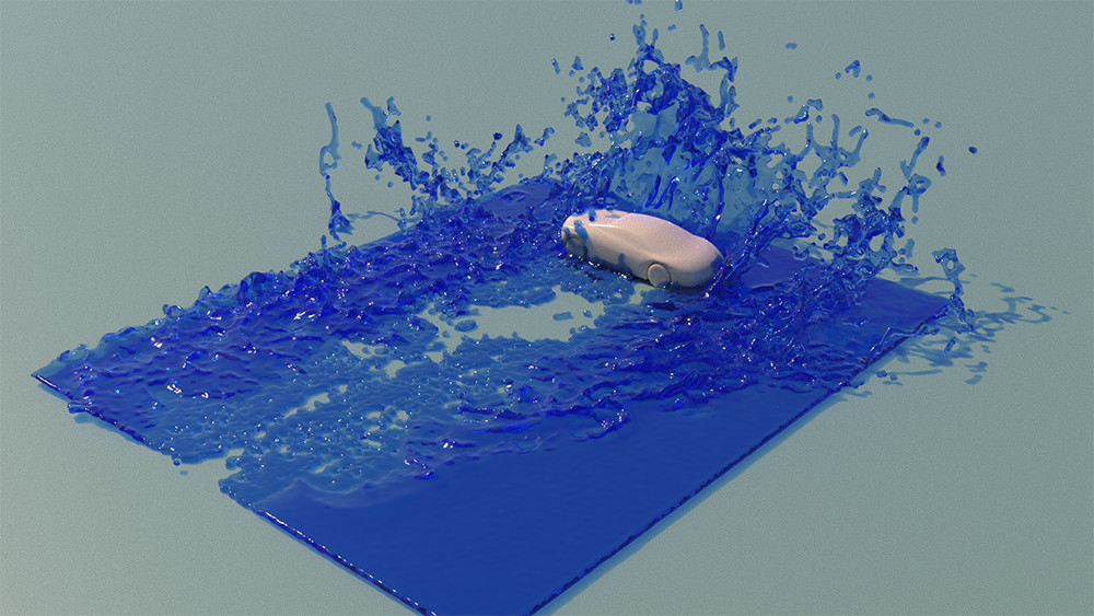 ArtStation - Drive in water