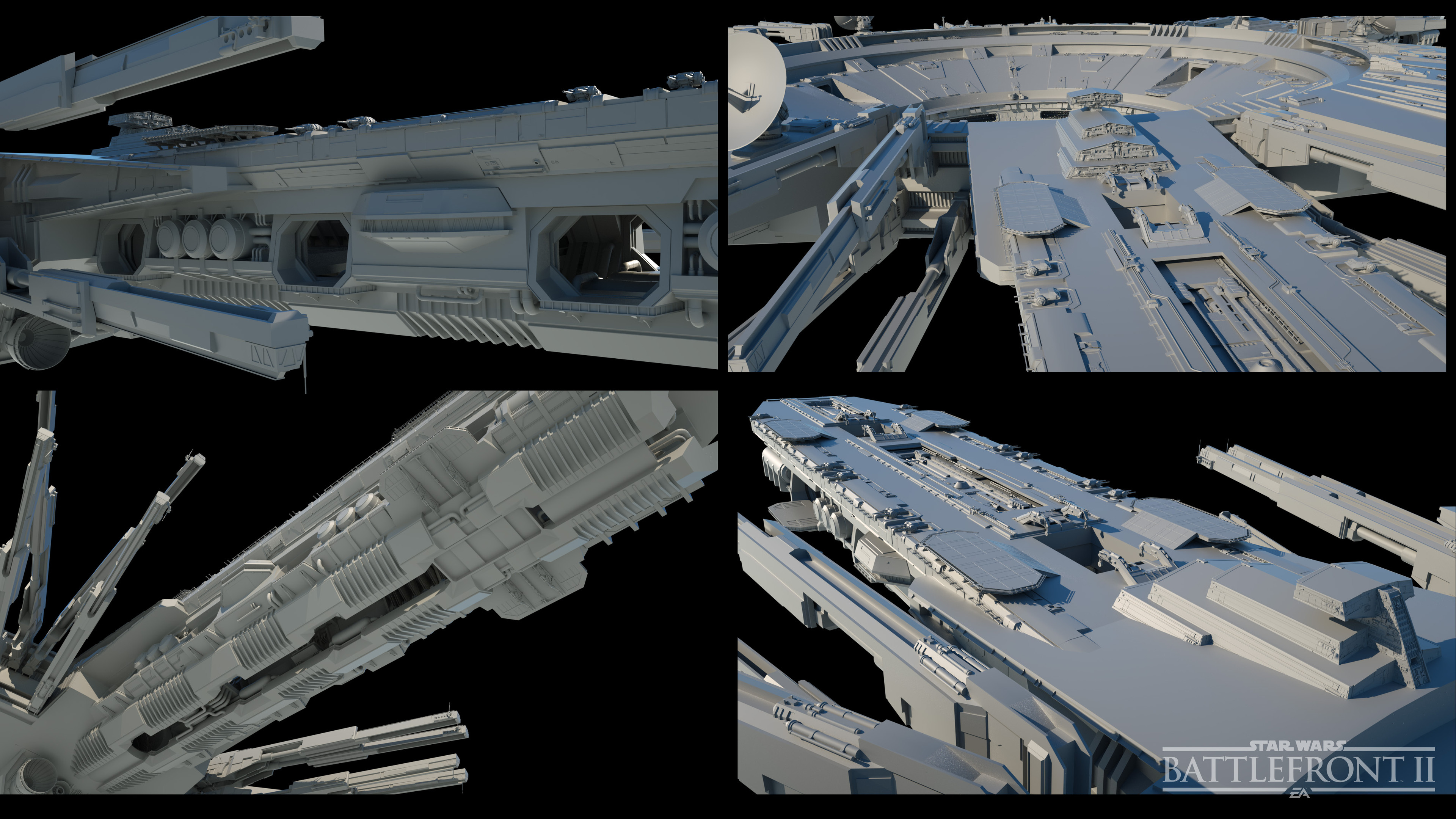 Darius Kalinauskas portfolio - Star Wars™ Battlefront™ II Fondor Dock